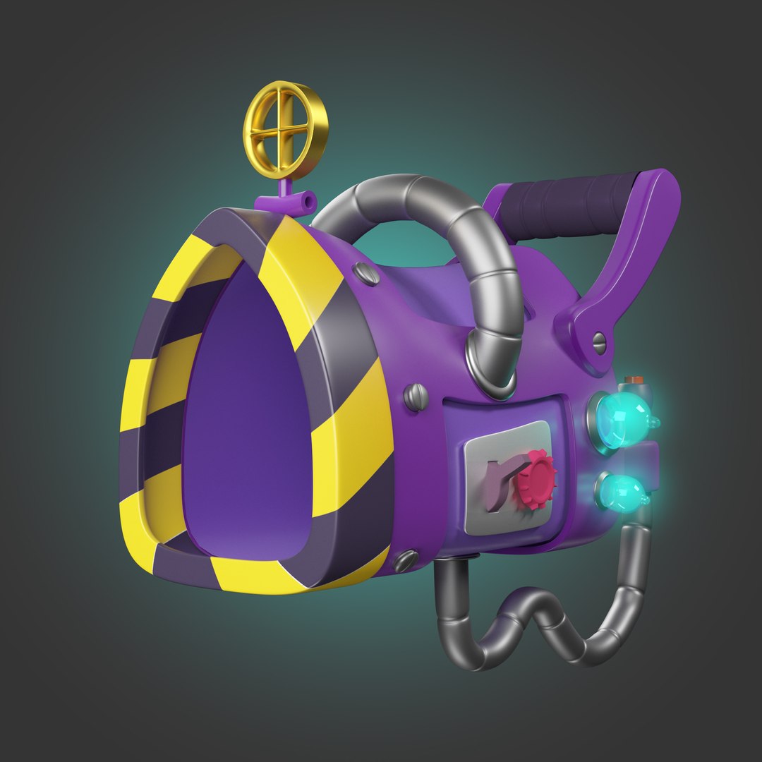 Space Gun Model - TurboSquid 1853534