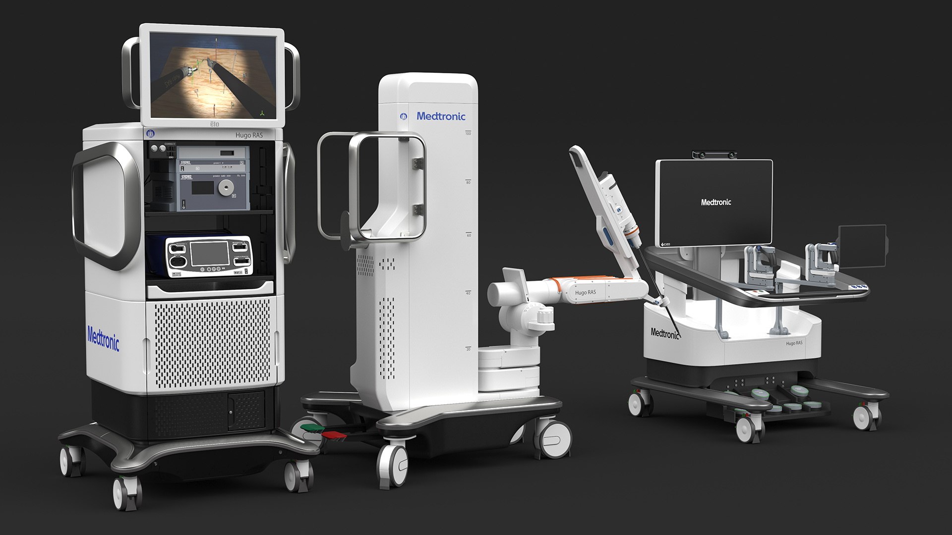 3D Soft Tissue Surgical Robot Medtronic Rigged for Maya - TurboSquid ...