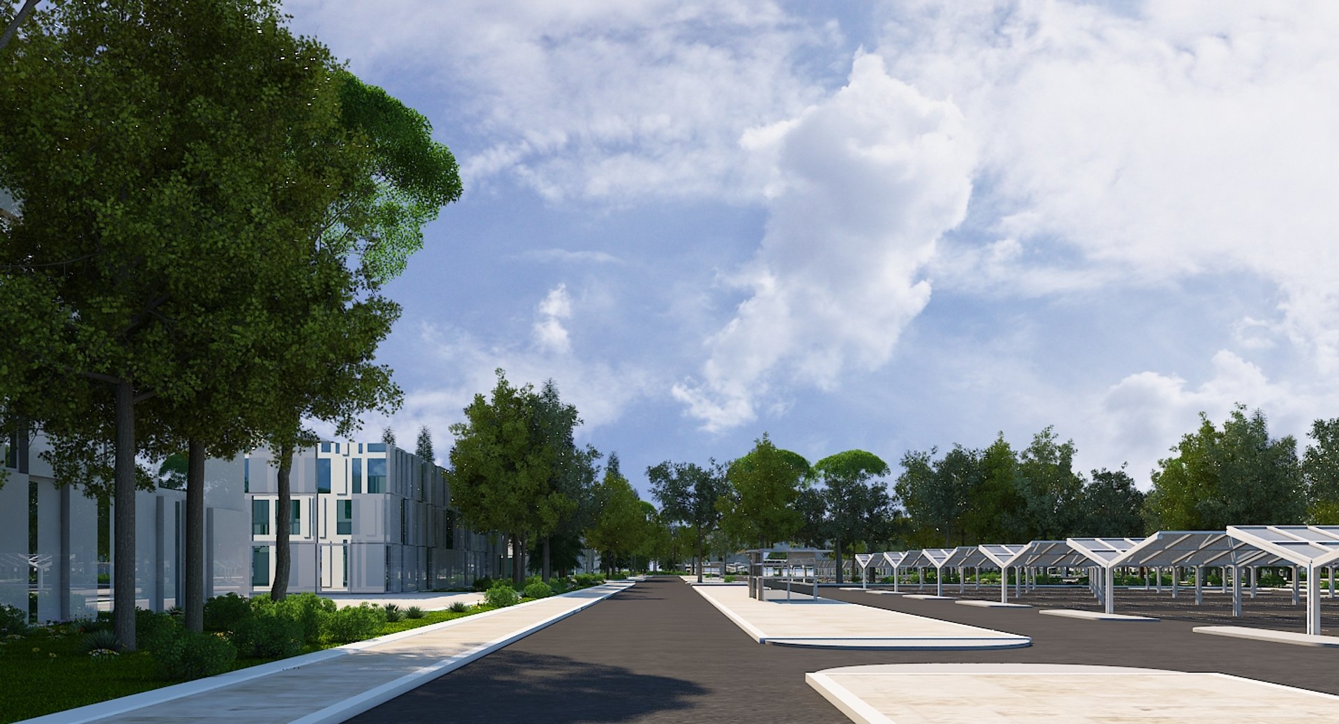3D Commercial Business Center Buildings - TurboSquid 1503267