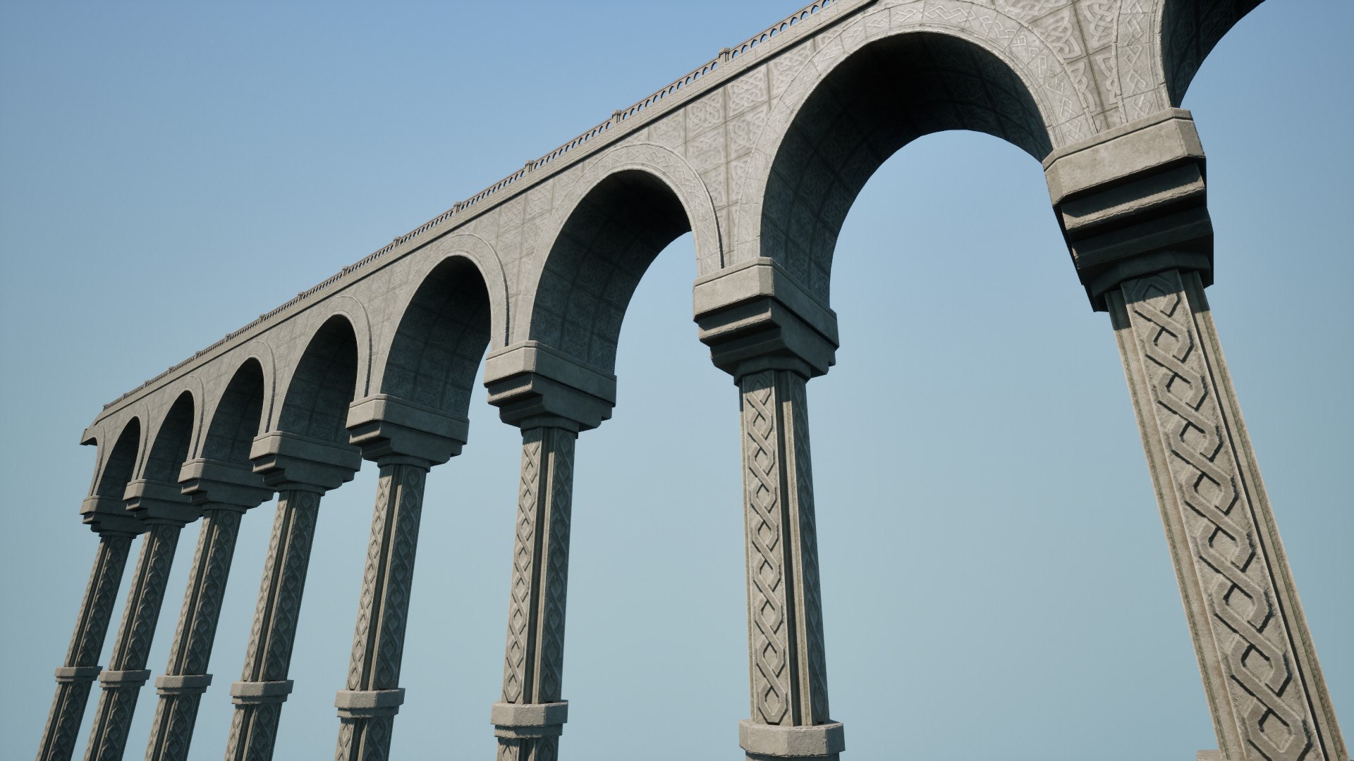 3D Ancient Dwarven Bridge - Modular - Game Props - TurboSquid 2175020