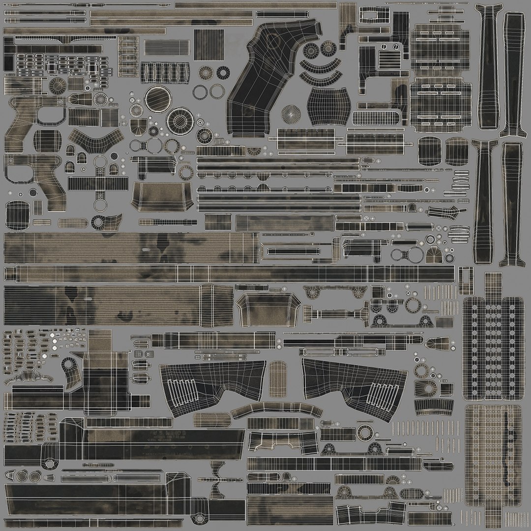 3D m240b machine - TurboSquid 1399131