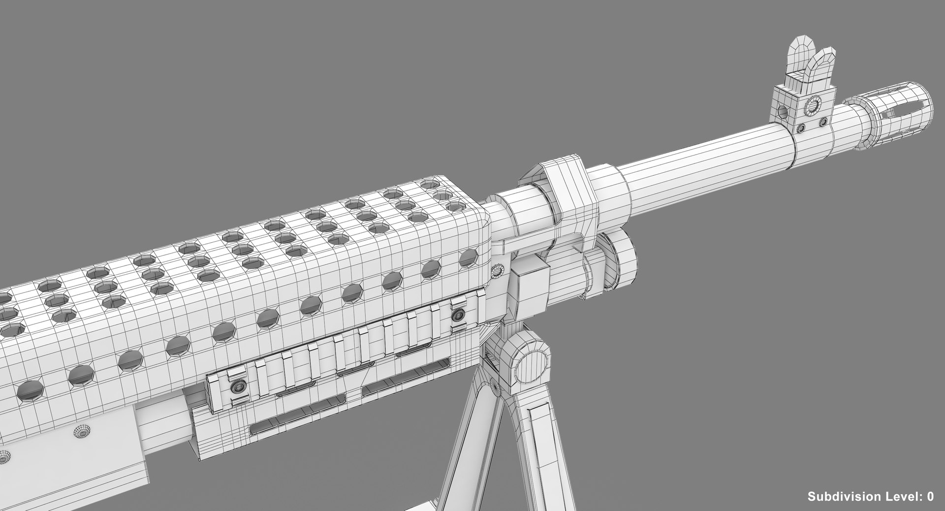3D m240b machine - TurboSquid 1399131