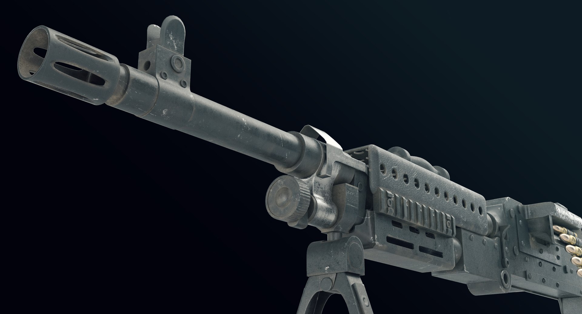 3D m240b machine - TurboSquid 1399131