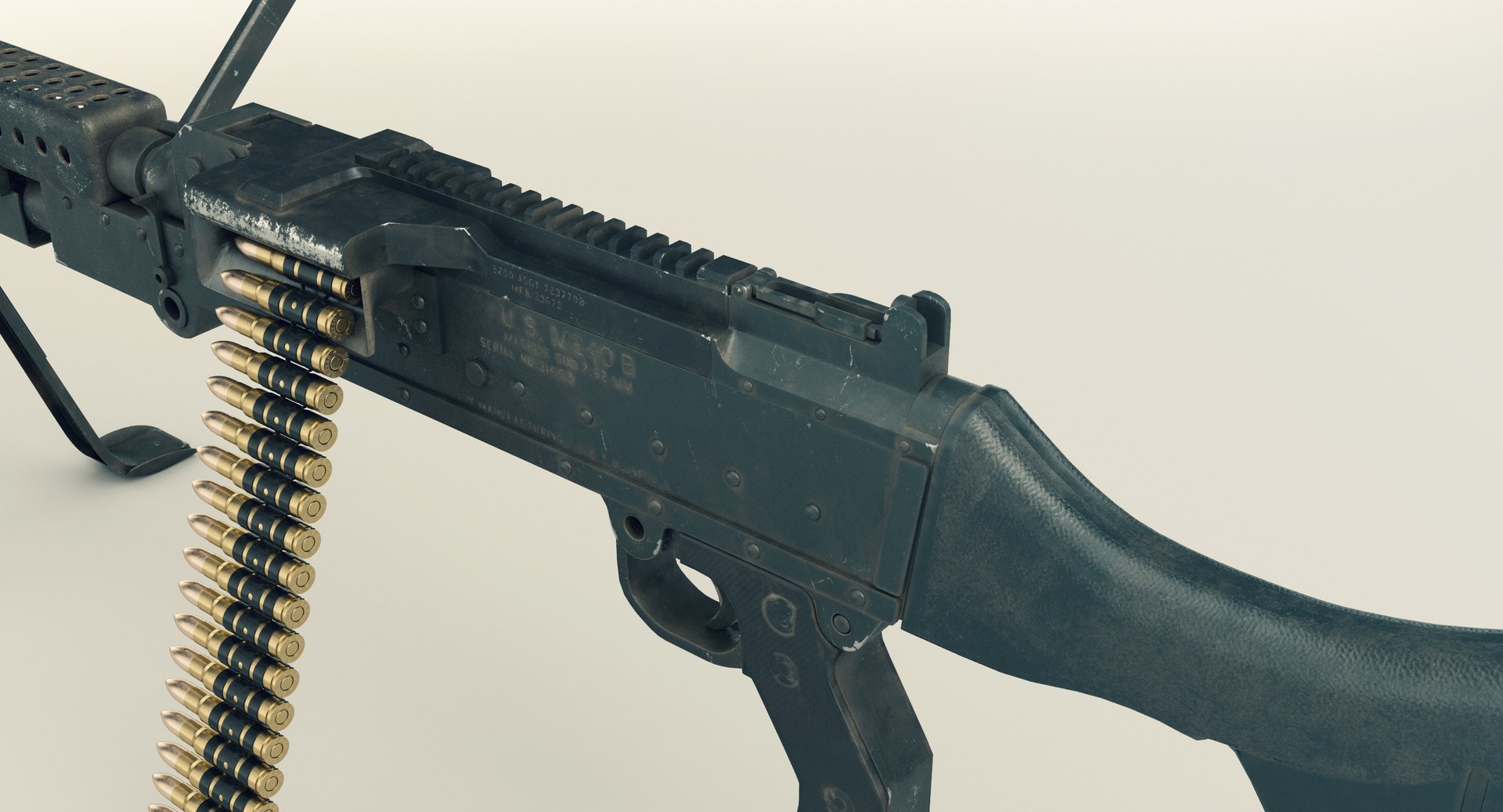 3D m240b machine - TurboSquid 1399131