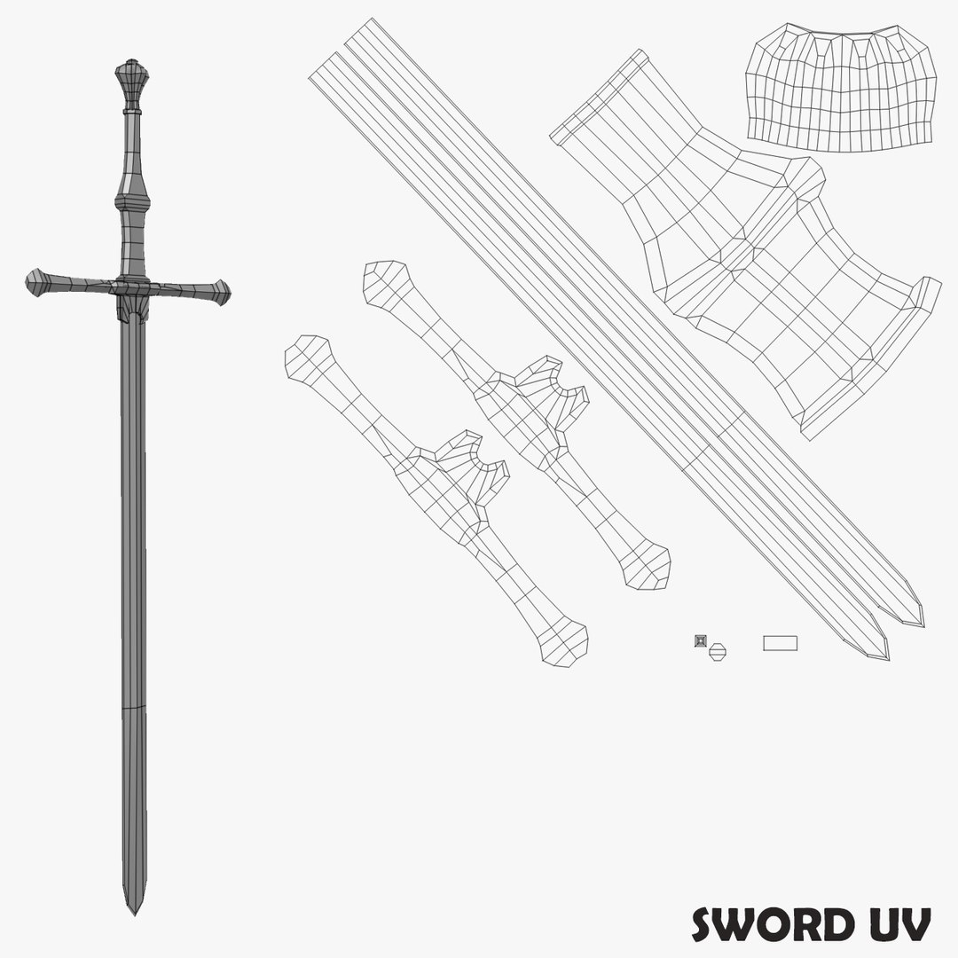 Base Mesh Knight Series 3d Model