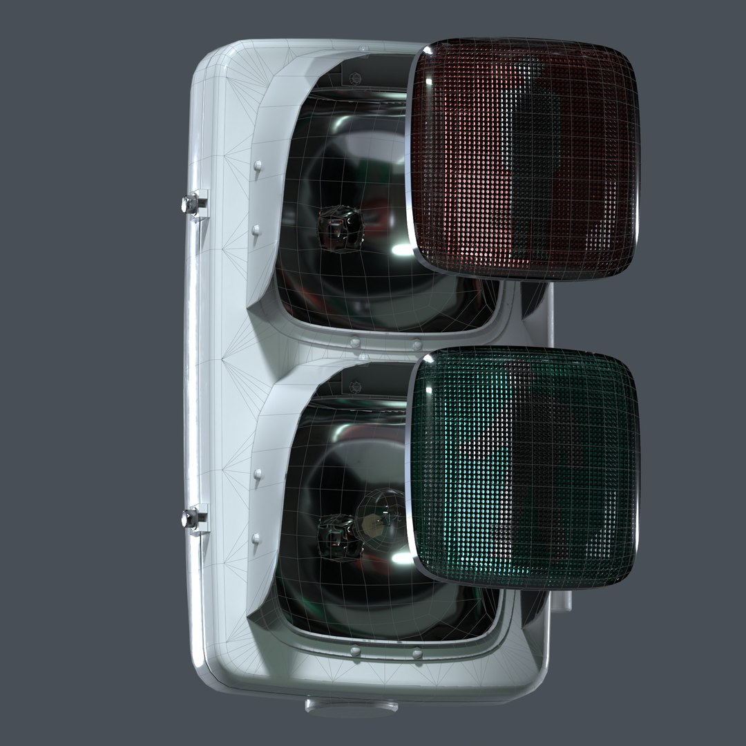 Traffic Lights 3D - TurboSquid 2288268