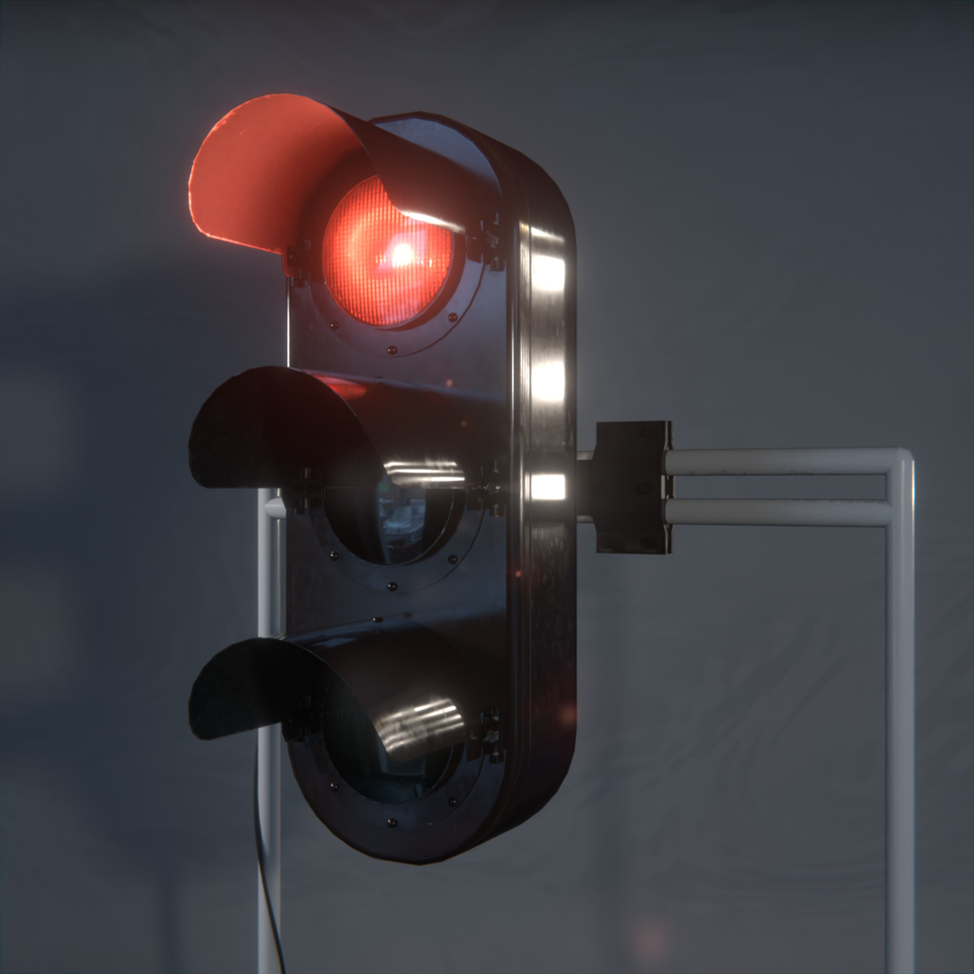 Traffic Lights 3D - TurboSquid 2288268