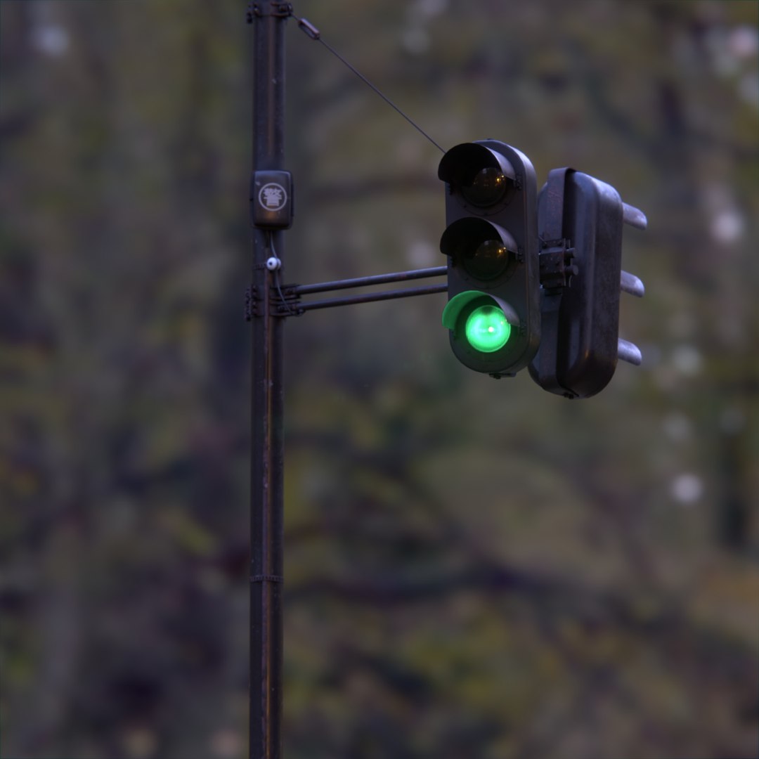 Traffic Lights 3D - TurboSquid 2288268