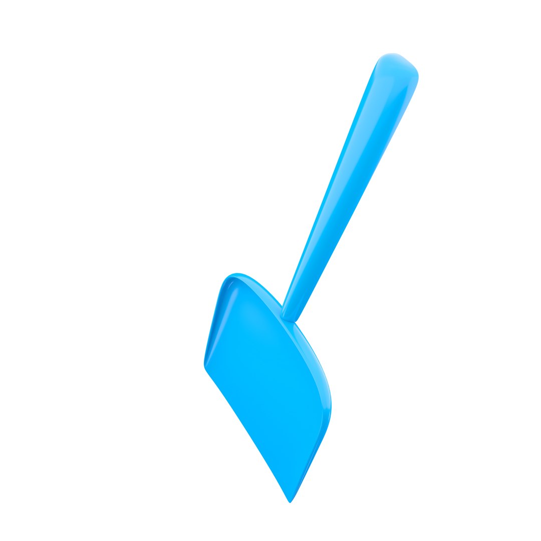 3D 3d toy small spade icon - TurboSquid 2055903