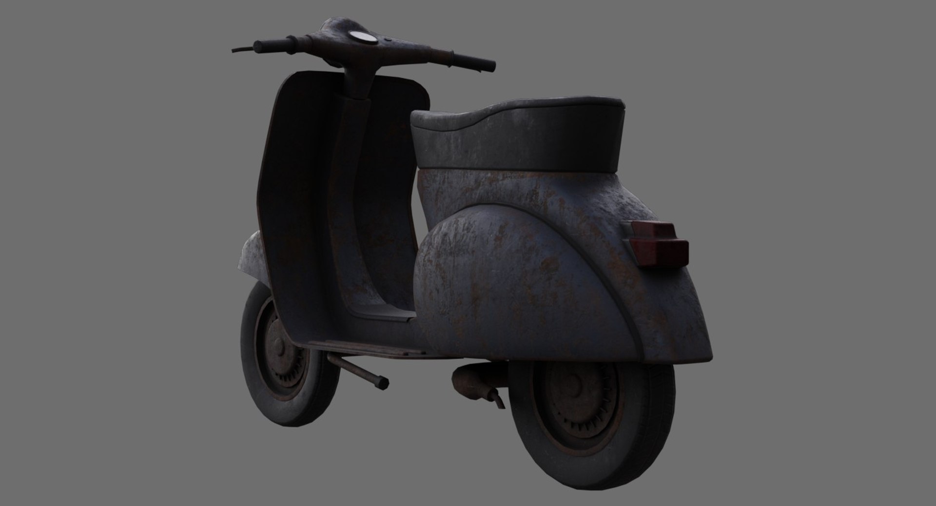 3D Model Motor Scooter 1c - TurboSquid 1273423
