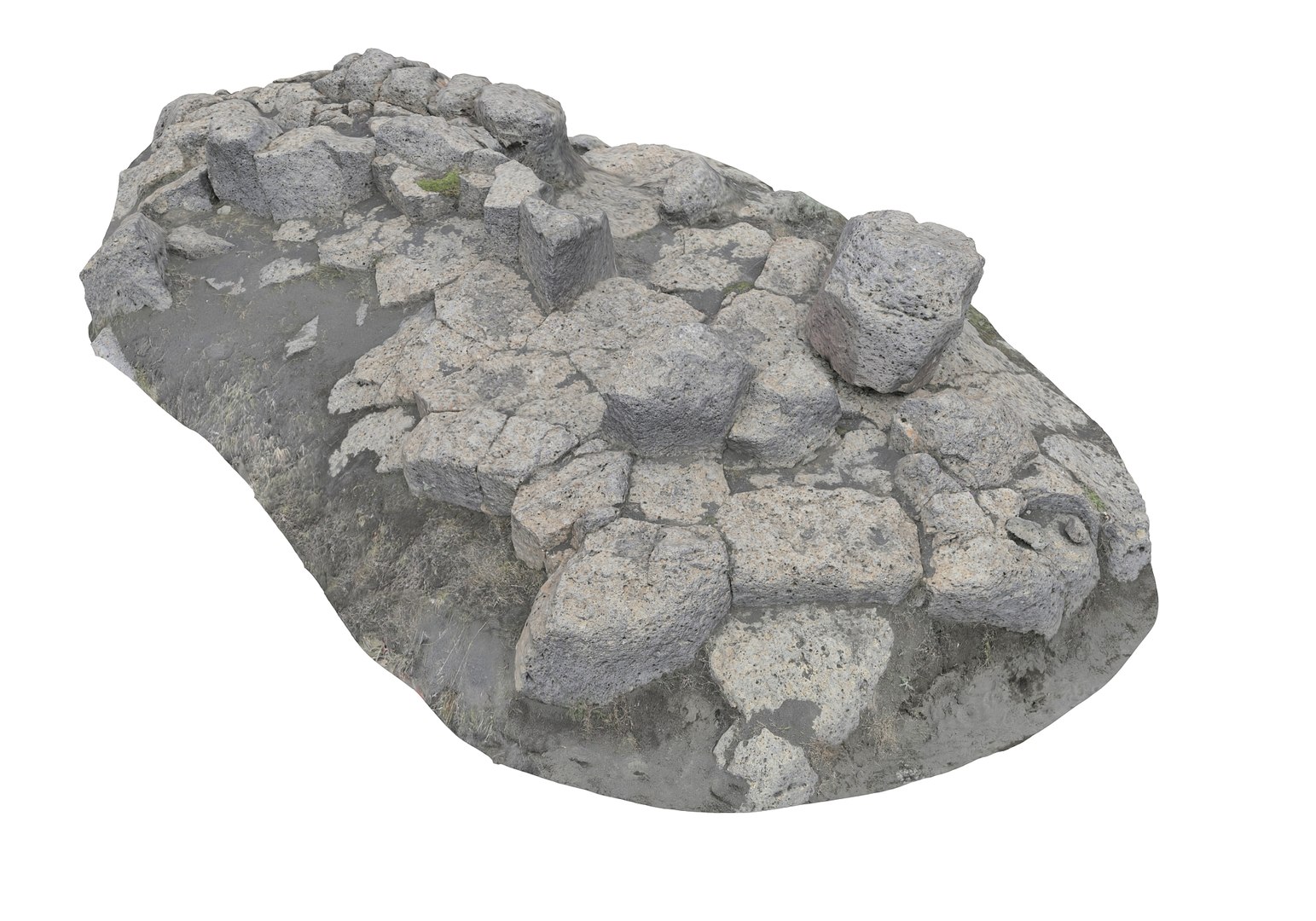 3D Model Iceland Basalt Ground - TurboSquid 1607586
