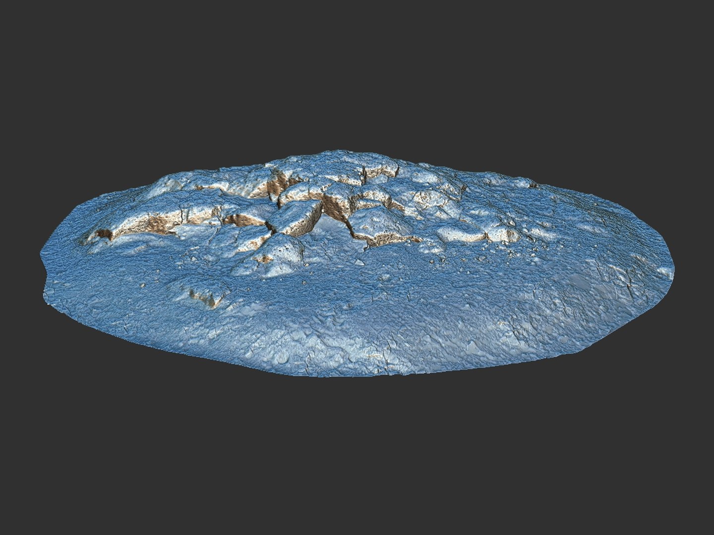3D Model Iceland Basalt Ground - TurboSquid 1607586