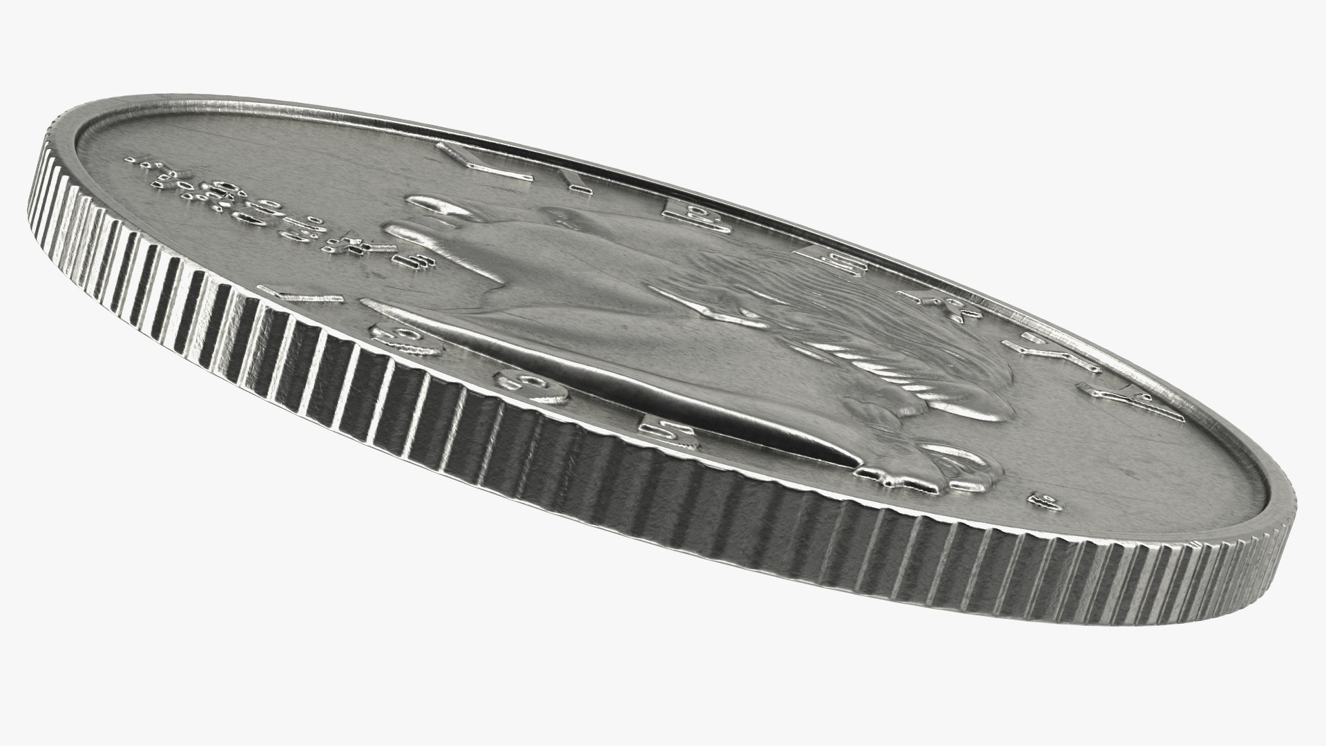 3d Model Quarter Modeled Realistic