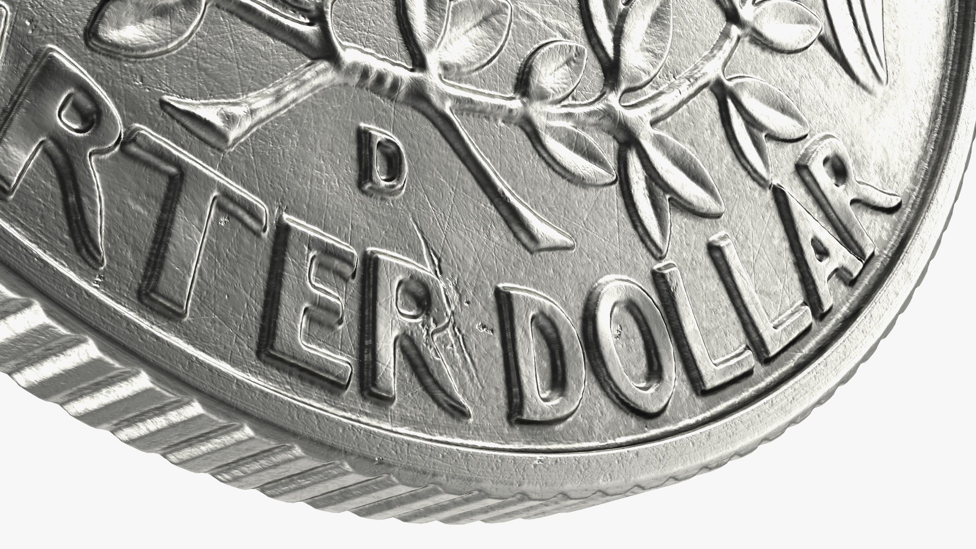 3d Model Quarter Modeled Realistic