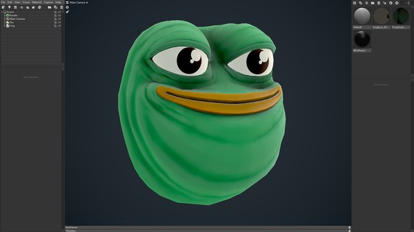 Pepe the frog head 3D model - TurboSquid 1797799
