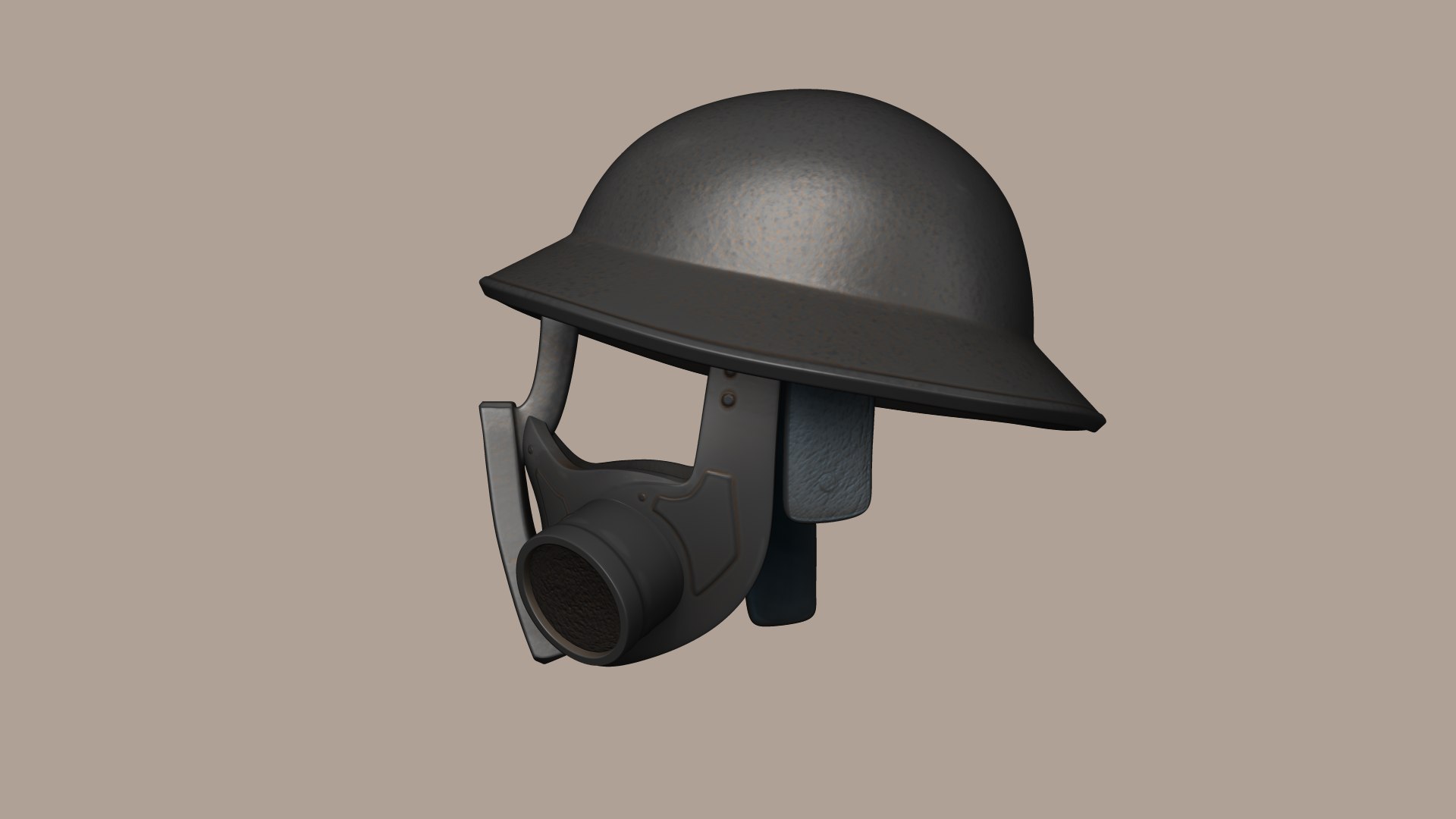 Steampunk Miner Helmet Mask 3D Model - TurboSquid 1691307