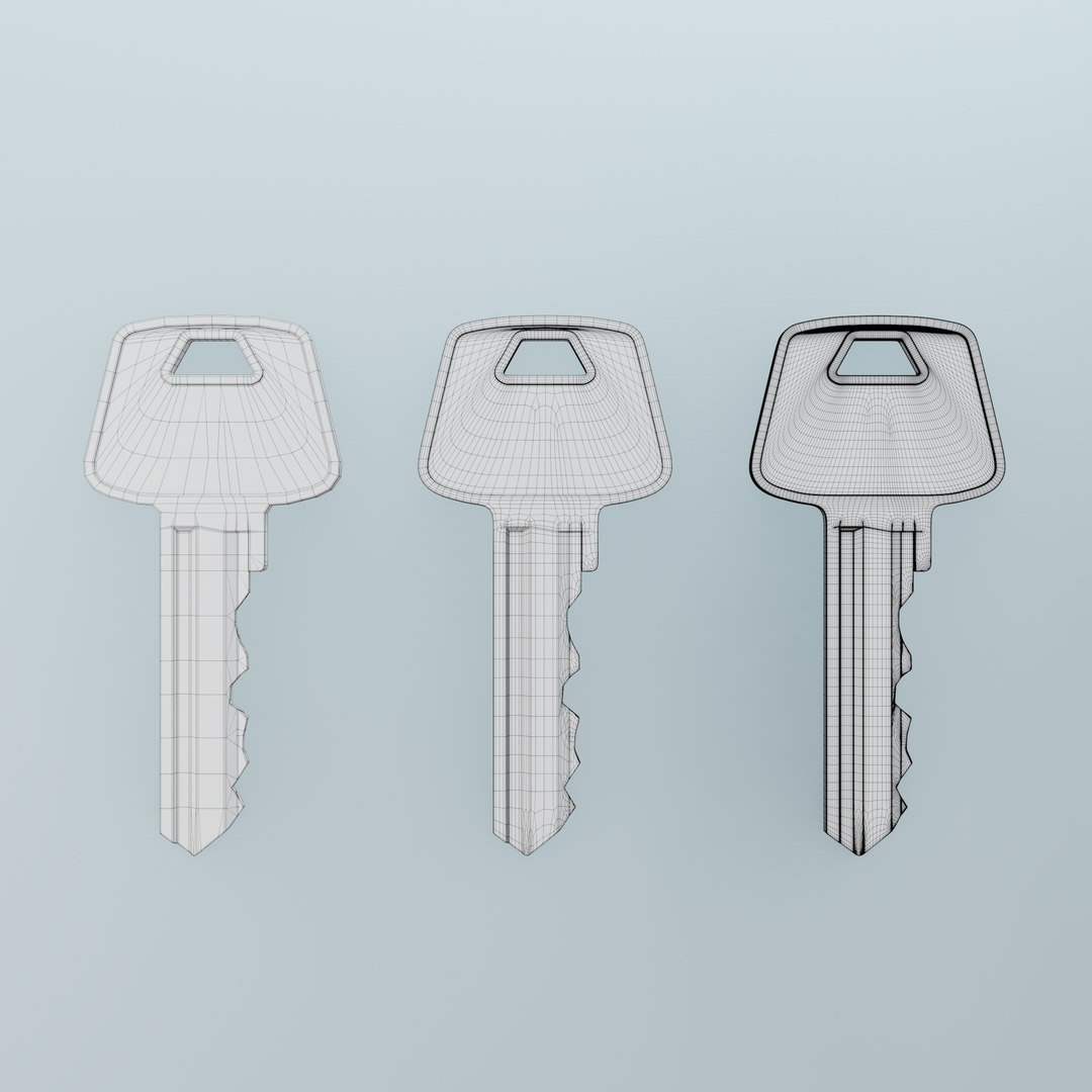 Key 2 3D - TurboSquid 1989118