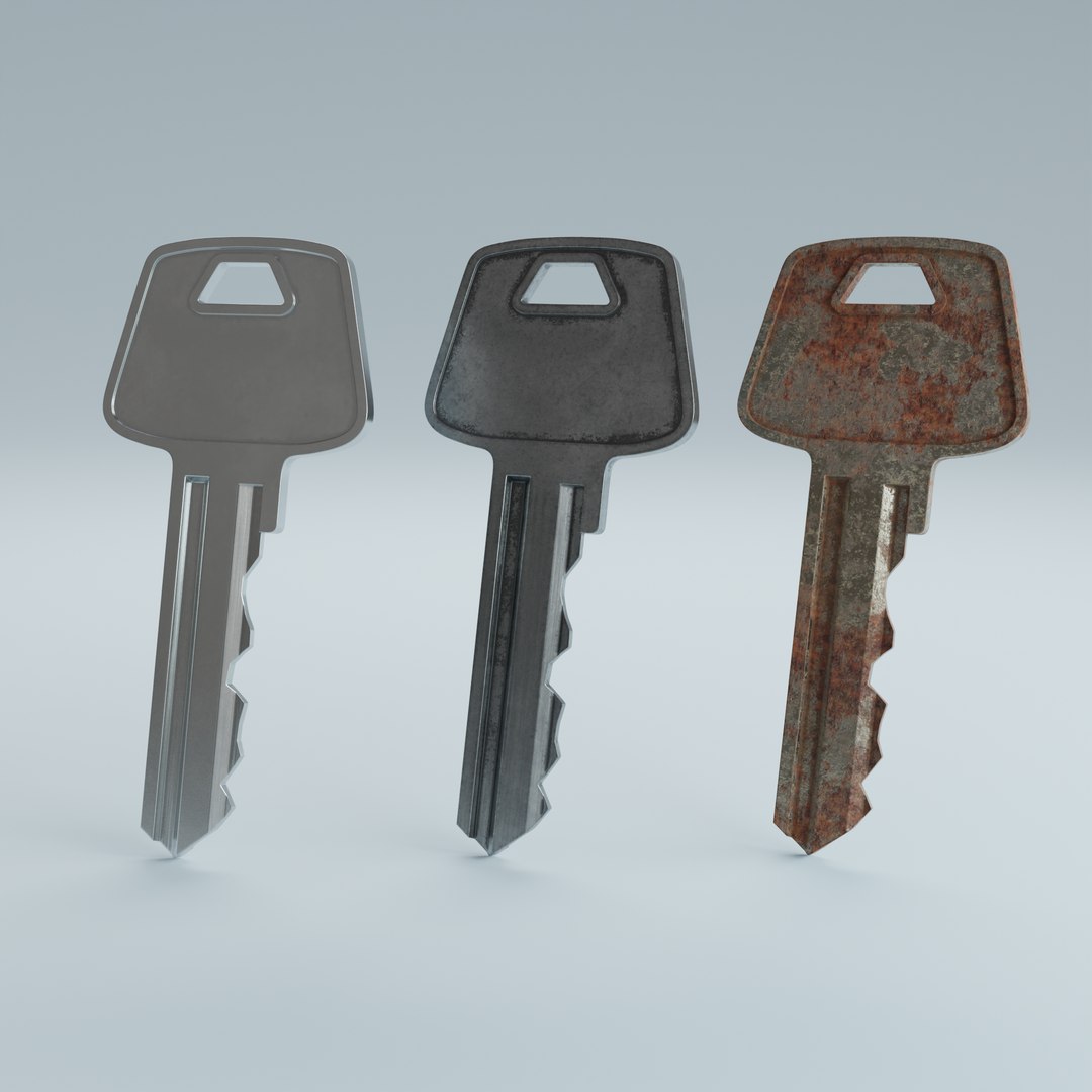 Key 2 3D - TurboSquid 1989118