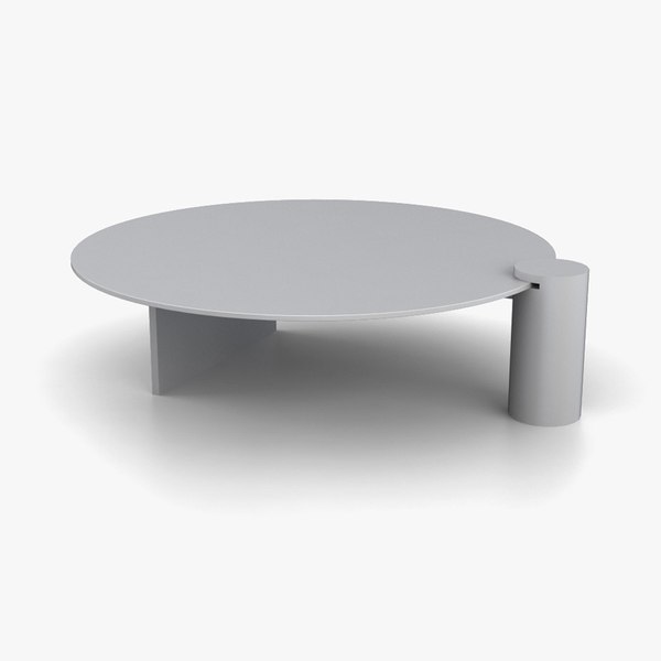 Natuzzi Frost Coffee table 3D - TurboSquid 1855259
