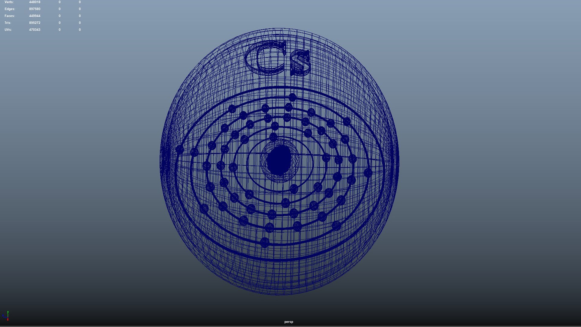 Caesium Chemical Element 3D Model - TurboSquid 2136598