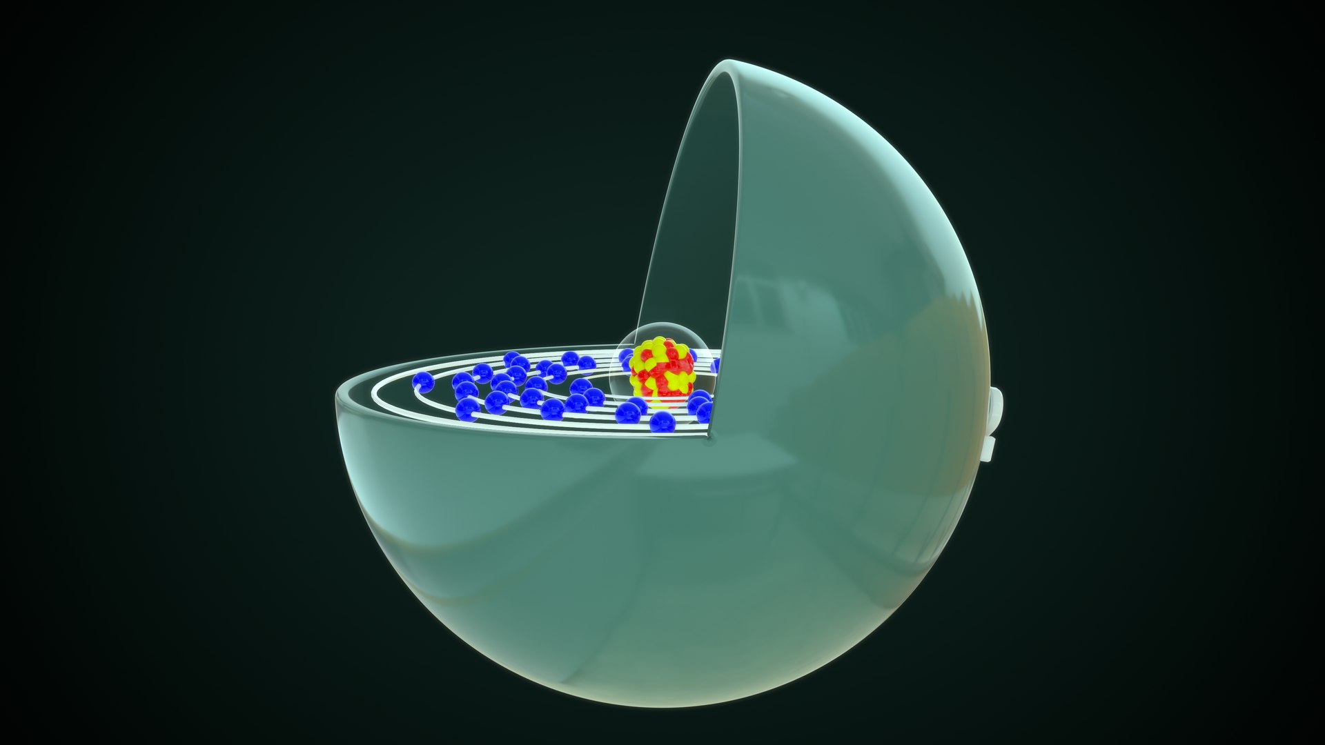 Caesium Chemical Element 3D Model - TurboSquid 2136598