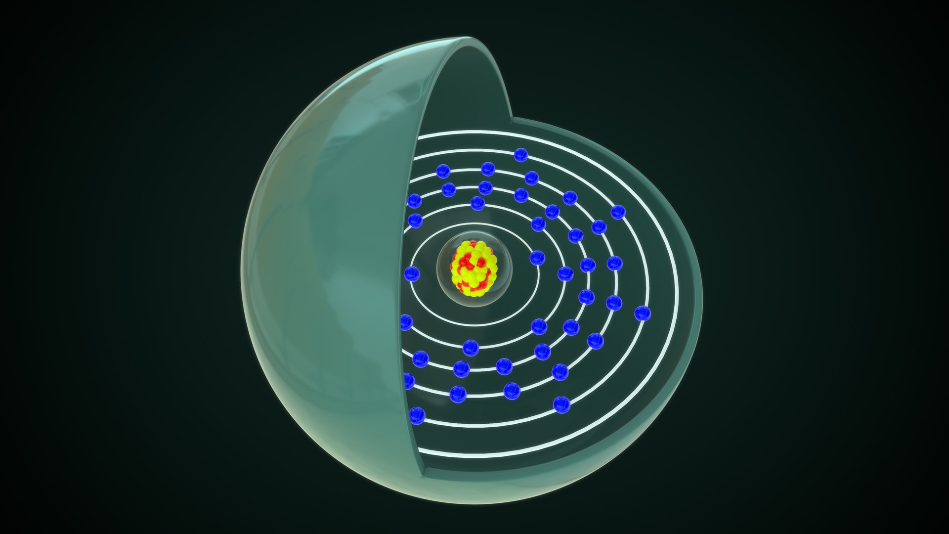 Caesium Chemical Element 3D Model - TurboSquid 2136598