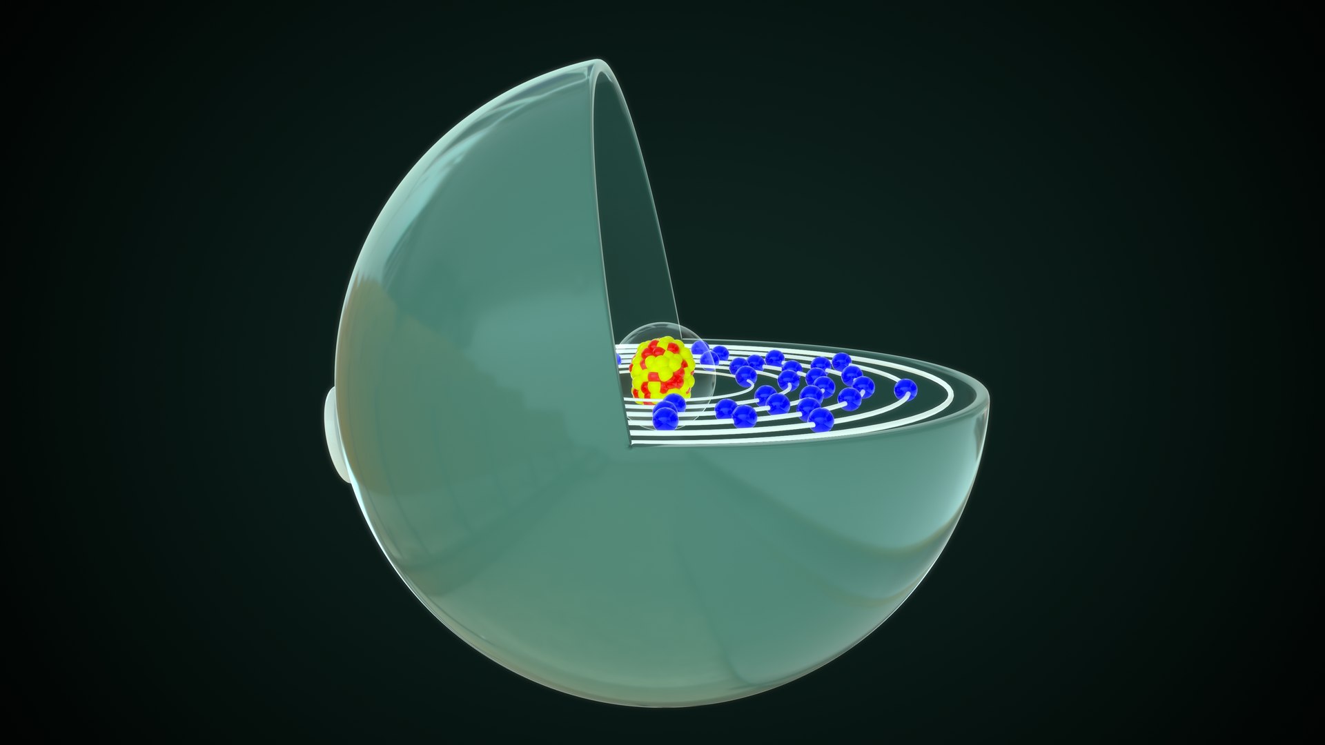 Caesium Chemical Element 3D Model - TurboSquid 2136598