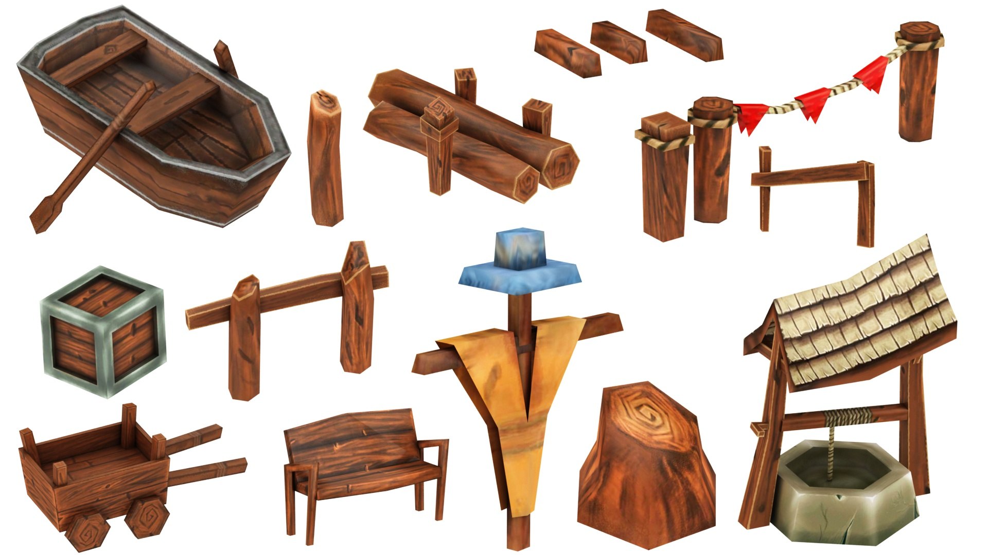 3D Farm Tractor Sign Model - TurboSquid 1466118