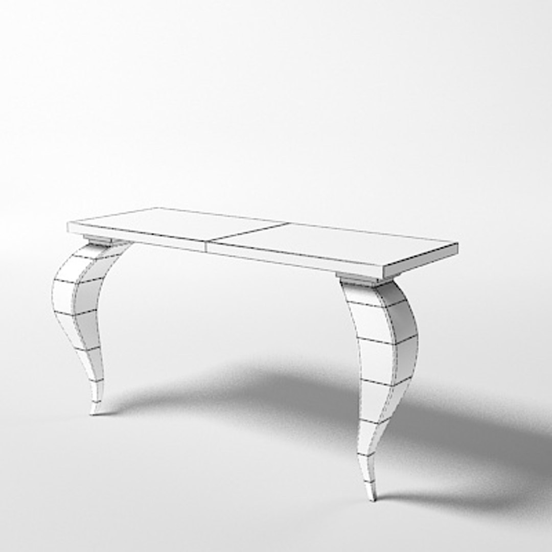 boffi console table 3d model