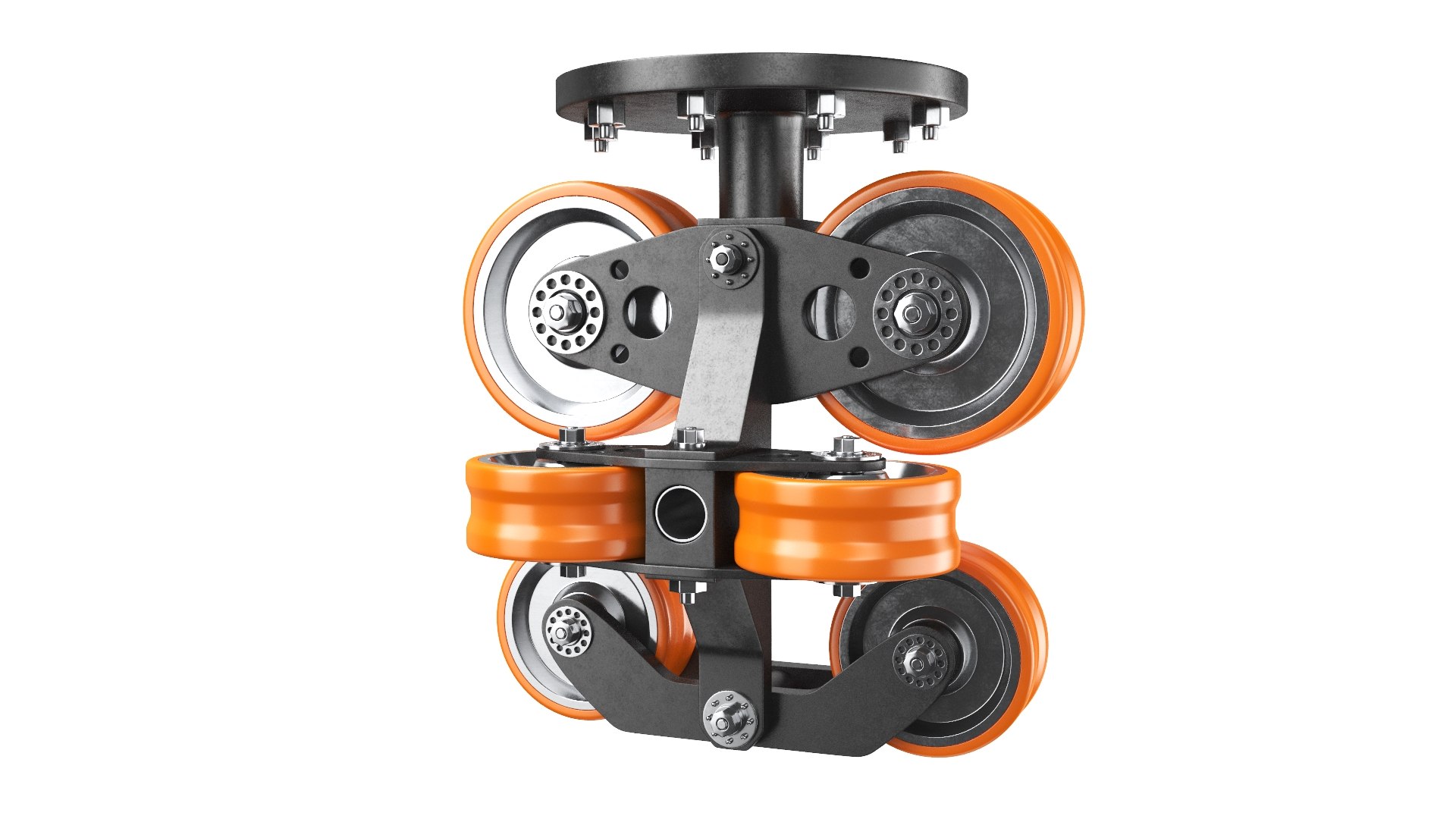 Roller Coaster Wheels Model - TurboSquid 1911101