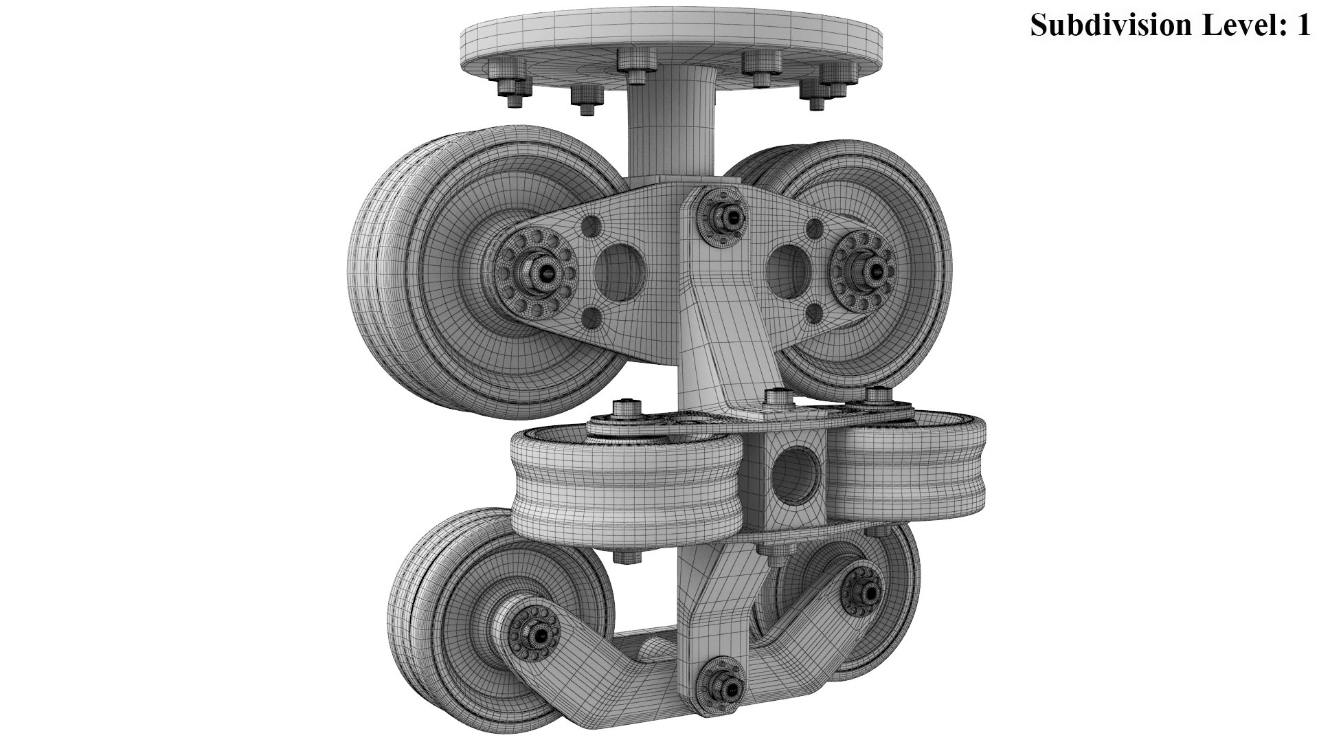 Roller Coaster Wheels Model - TurboSquid 1911101