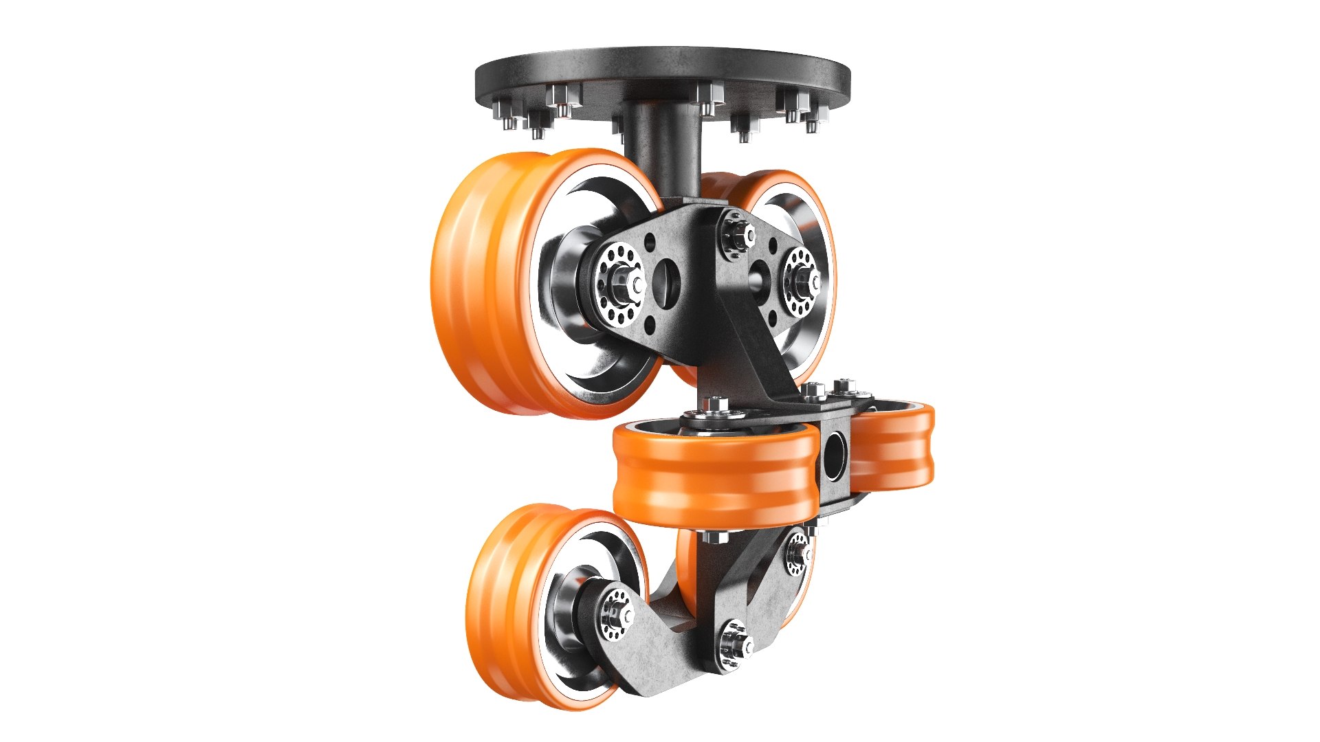 Roller Coaster Wheels Model - TurboSquid 1911101