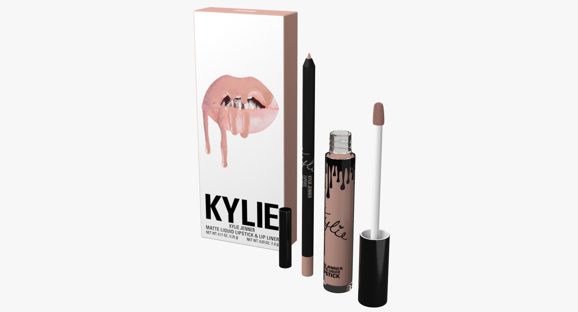 Kylie jenner matte lip model - TurboSquid 1385846
