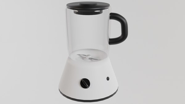 White Kitchen Blender 3d Turbosquid 1967044