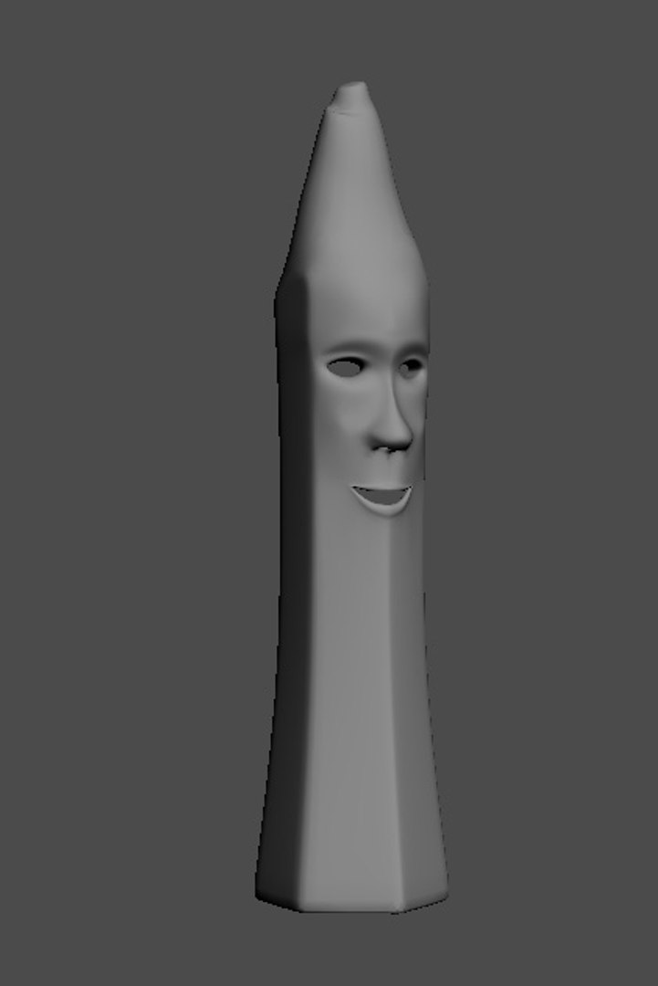 3d Character Mr Pencil