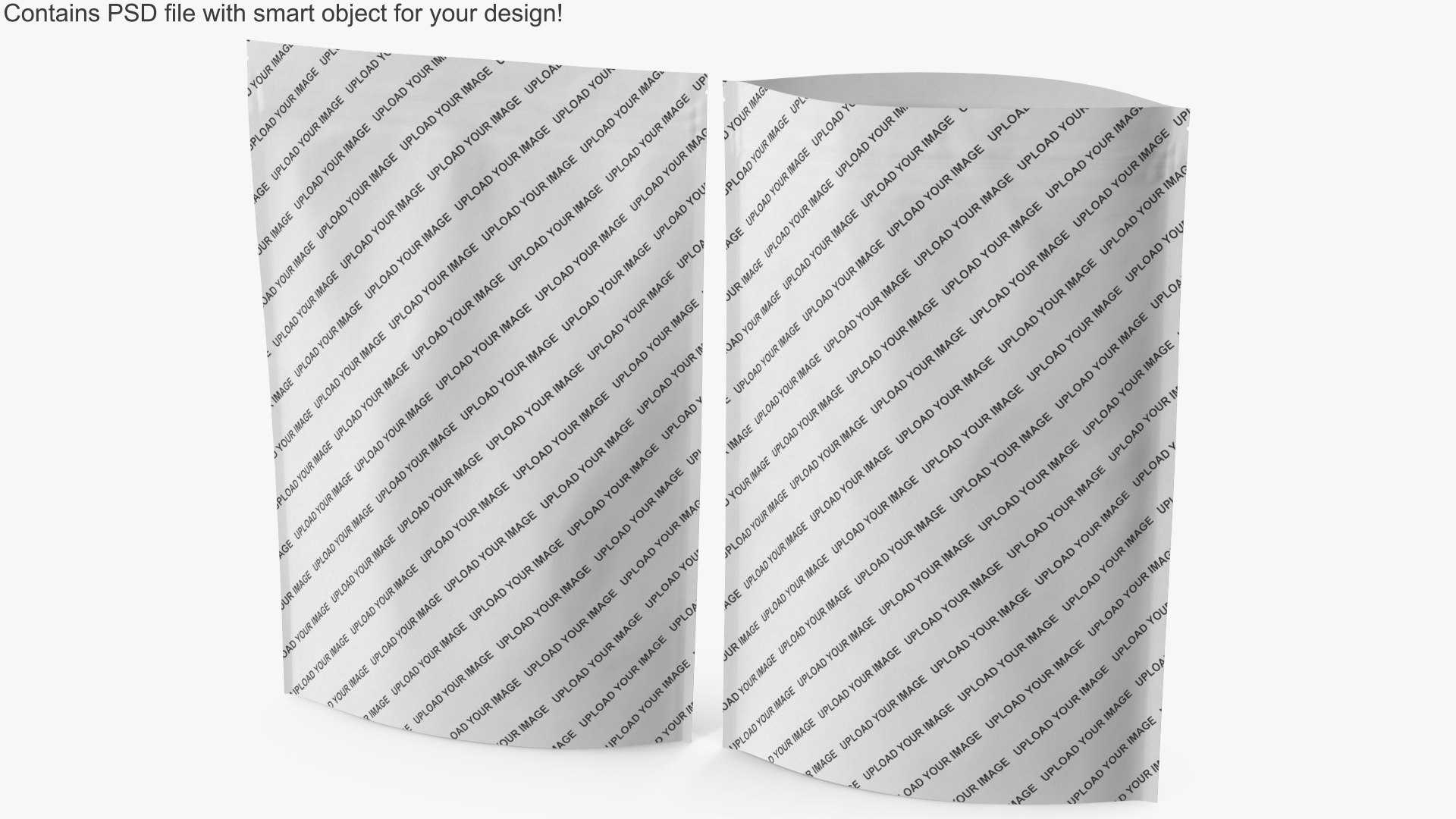 3D zipper white paper bags - TurboSquid 1713935