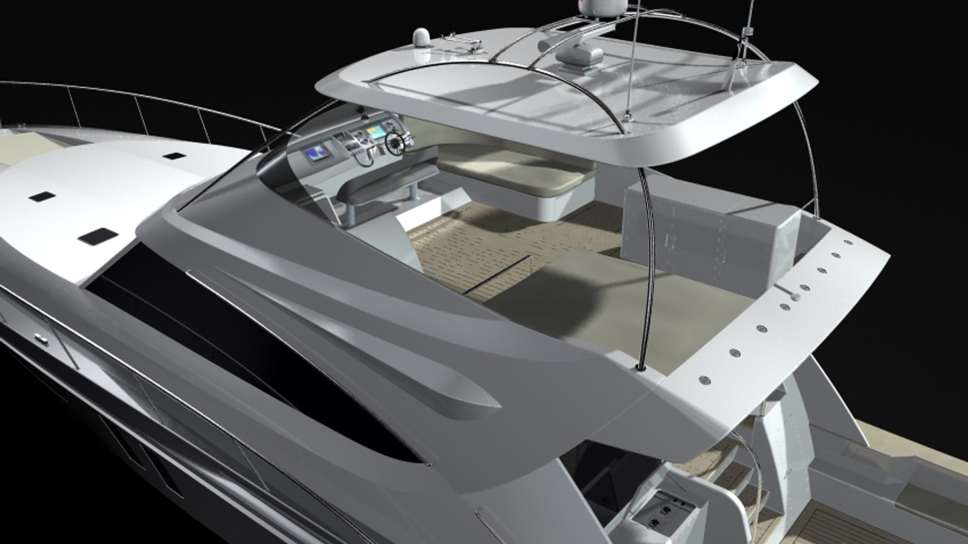 3d 70' sport fisher details