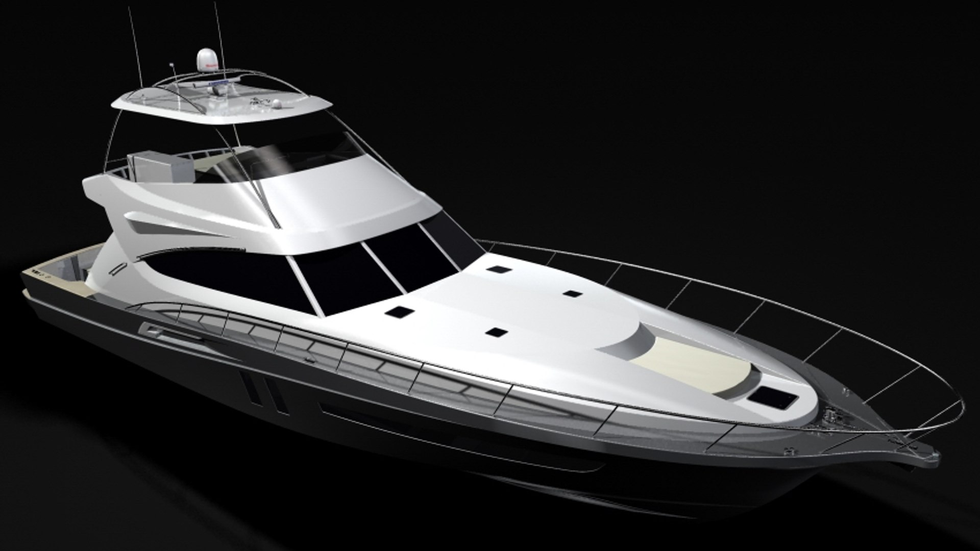 3d 70' sport fisher details
