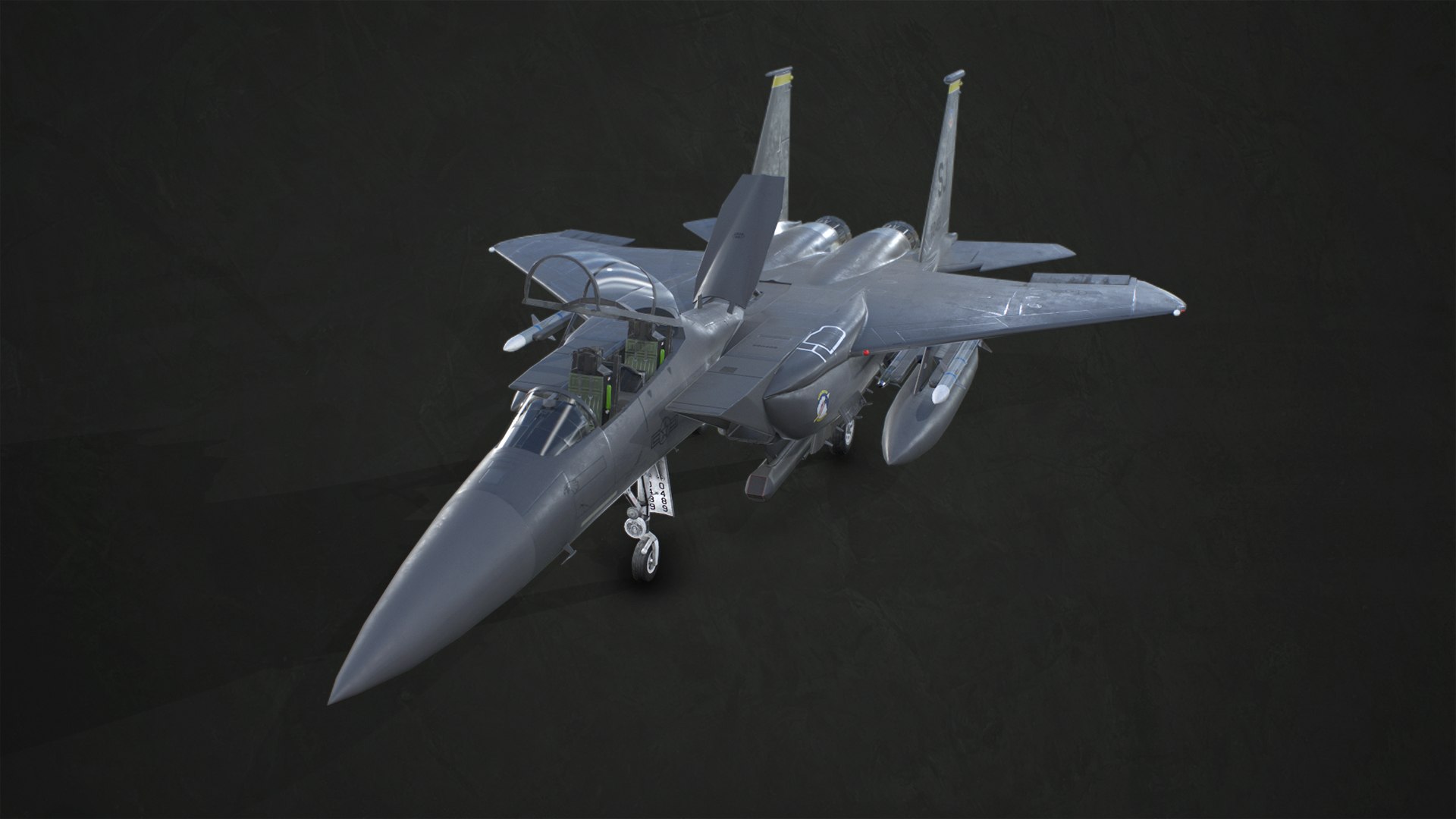 3D Model Douglas F-15e Strike Eagle - TurboSquid 1534829