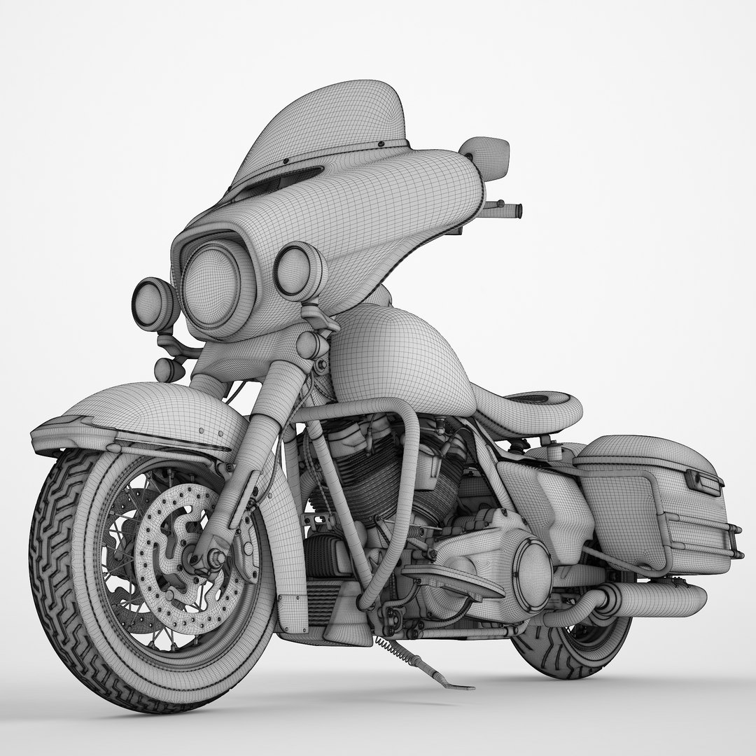 3D Model Generic Classic Motorcycle 04 - TurboSquid 2359580