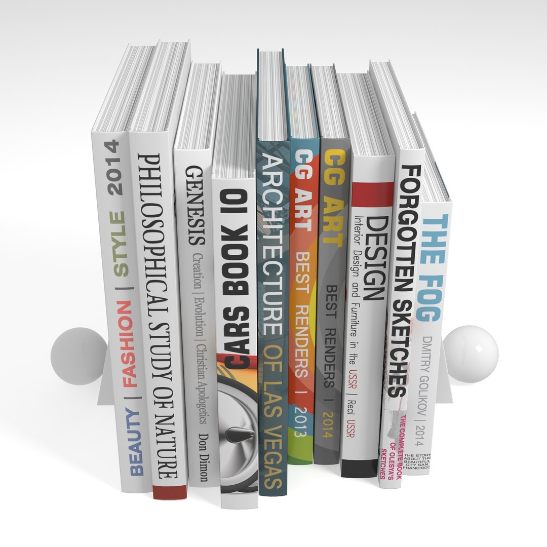 Model Books Set Color Covers