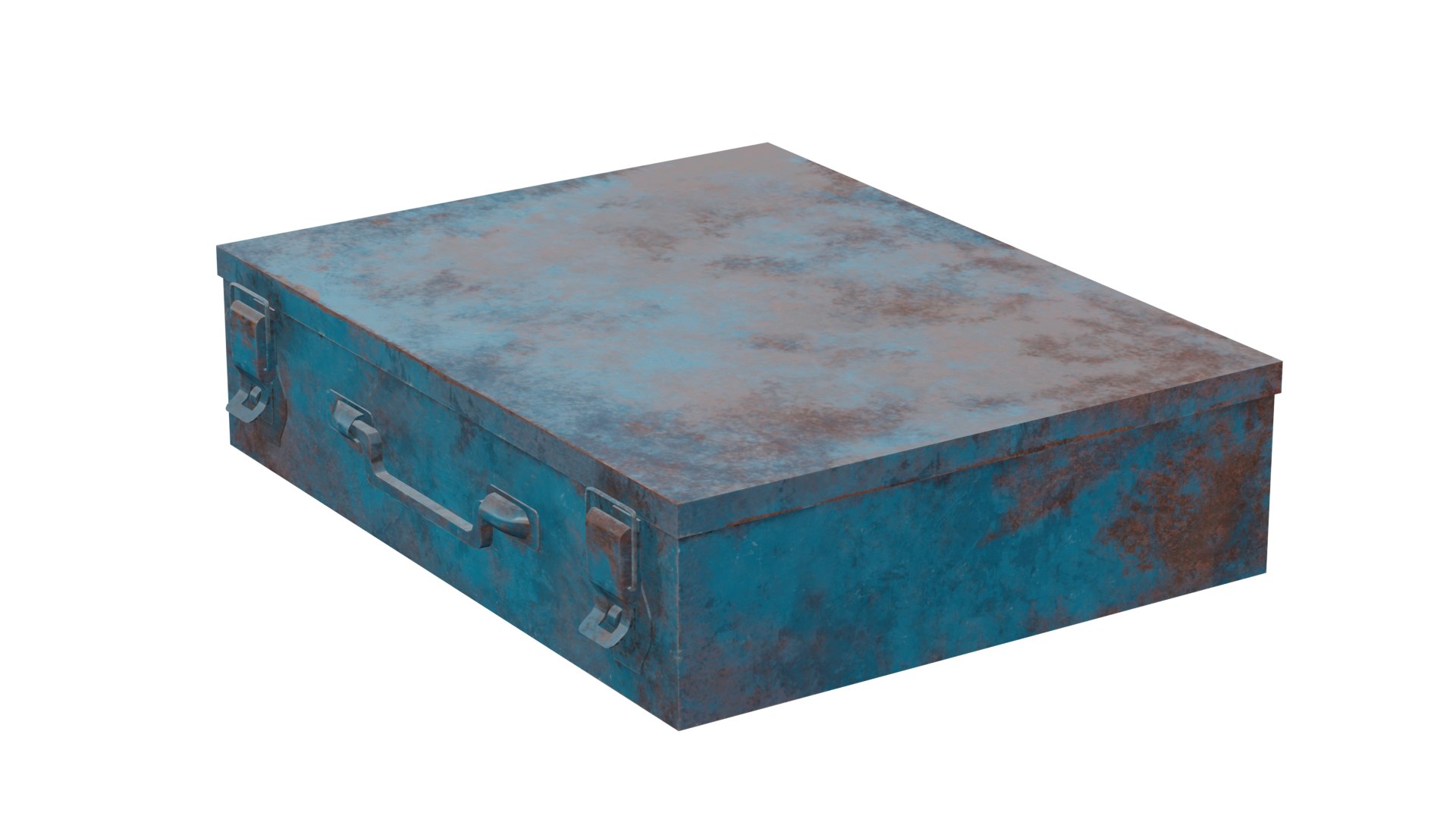 3D Metal Box - TurboSquid 1940156