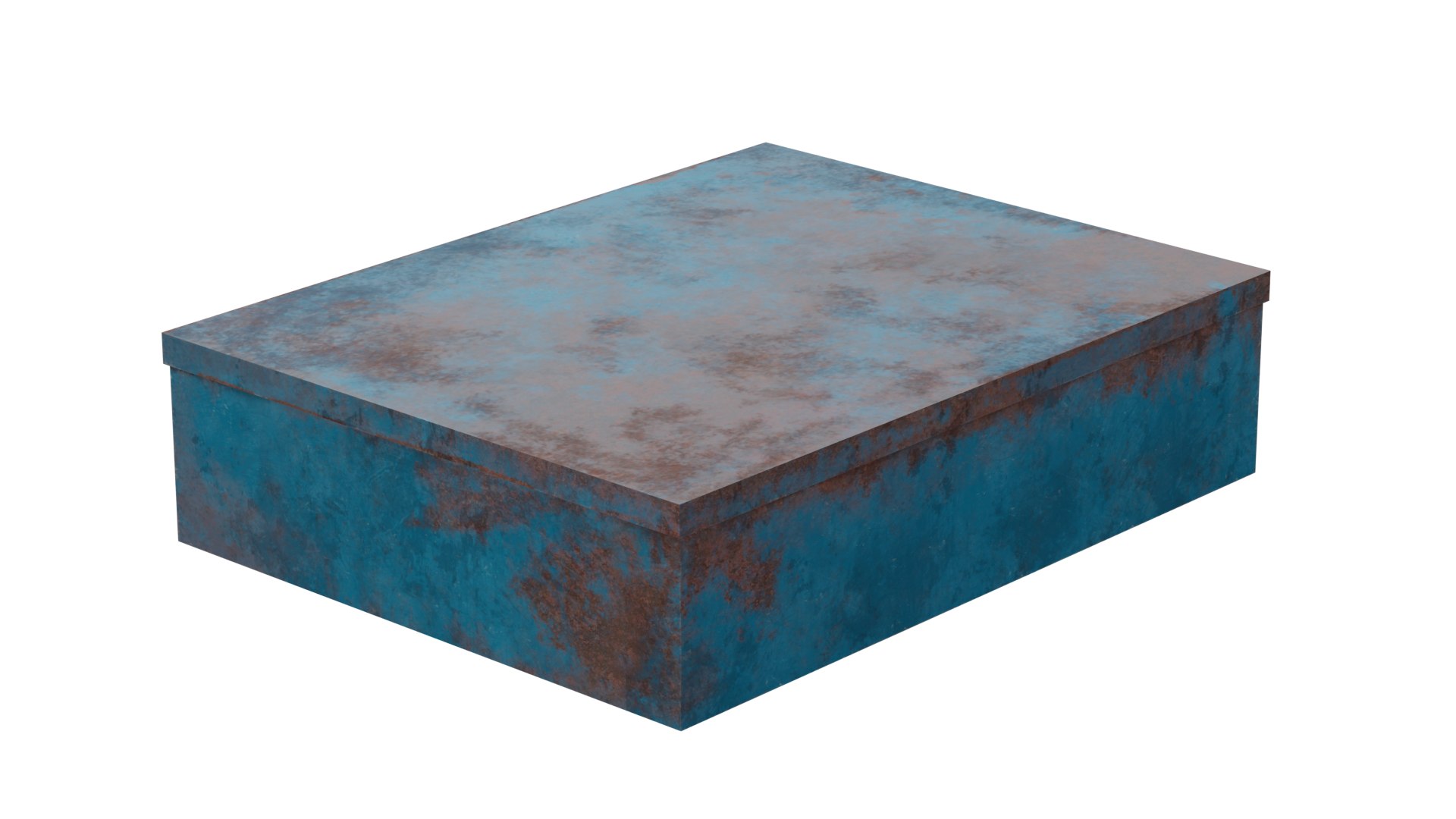 3D Metal Box - TurboSquid 1940156