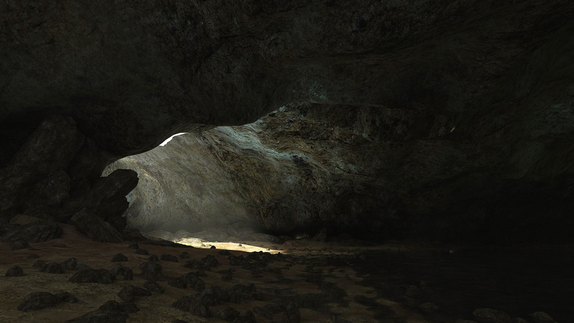 Cave Pond Complete Scene 3D - TurboSquid 2097891