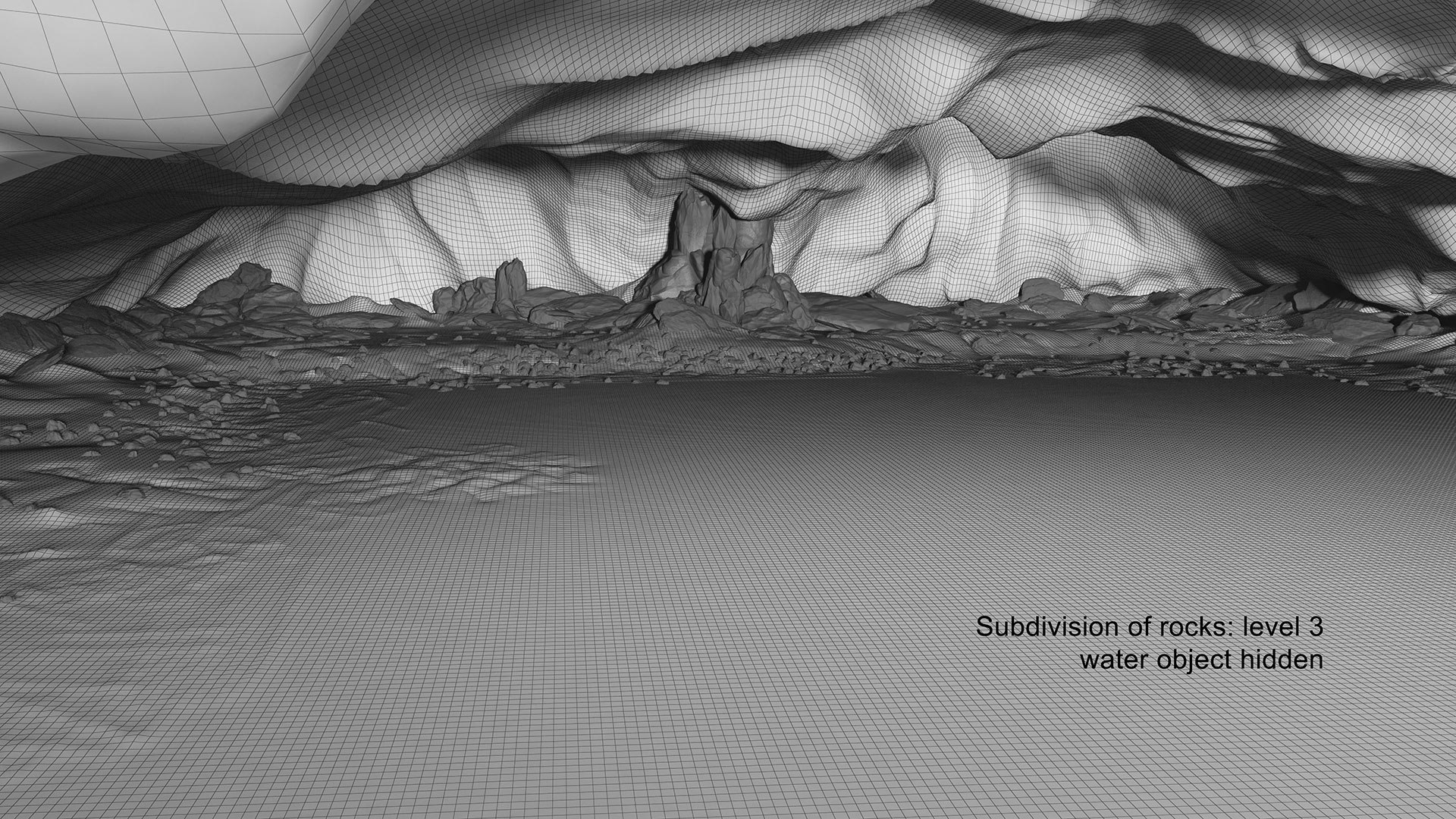 Cave Pond Complete Scene 3D - TurboSquid 2097891