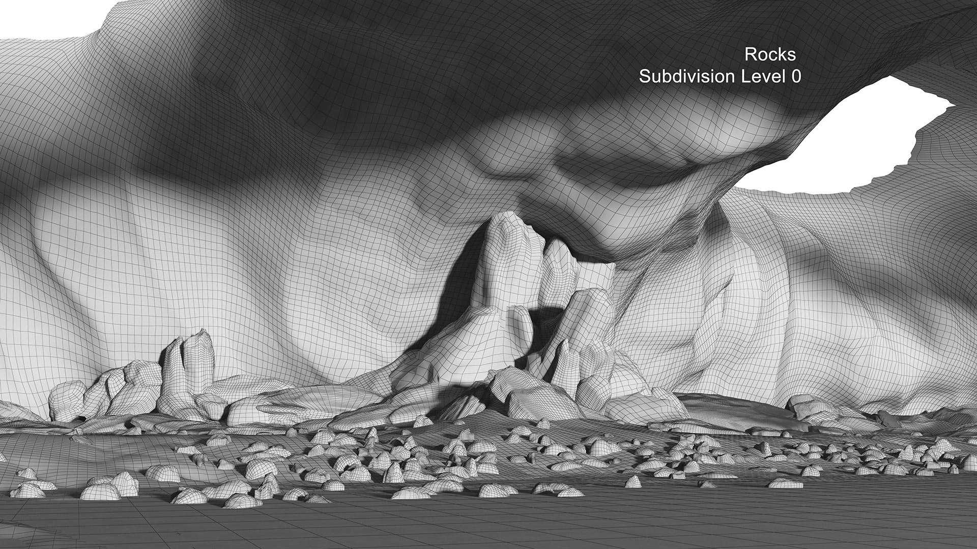 Cave Pond Complete Scene 3D - TurboSquid 2097891