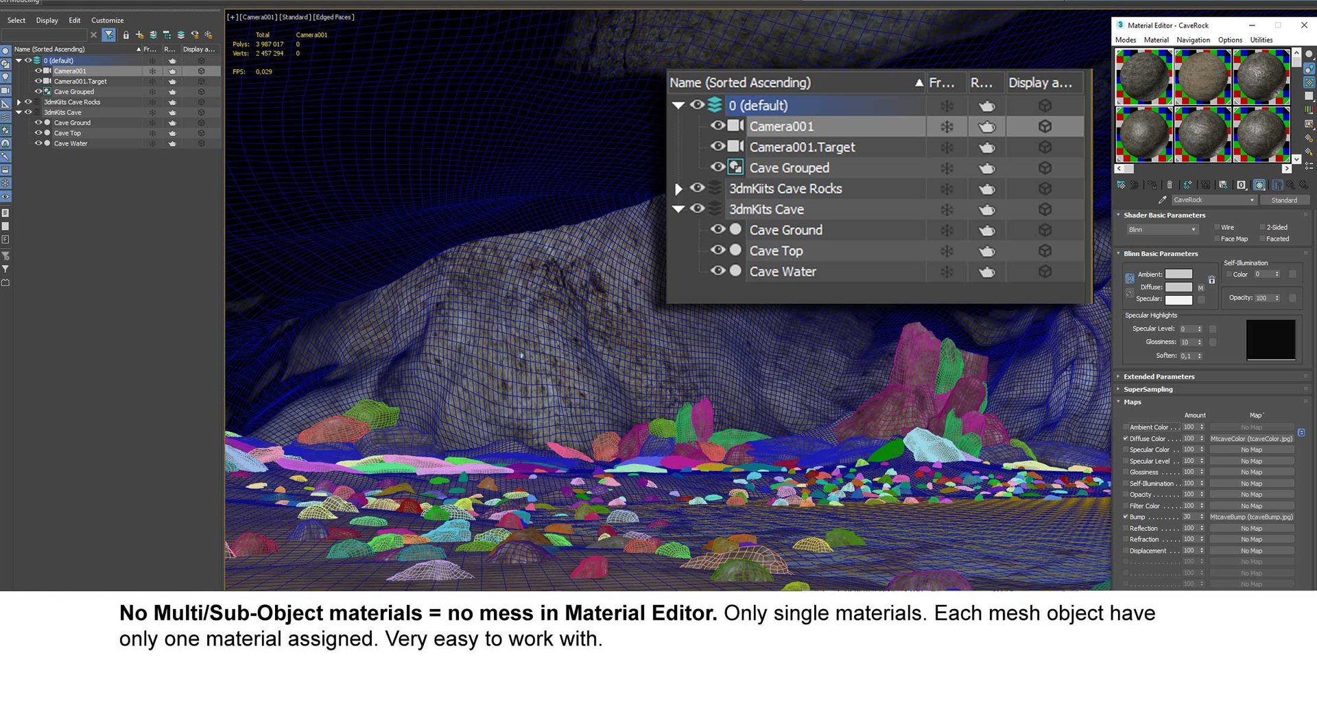Cave Pond Complete Scene 3D - TurboSquid 2097891