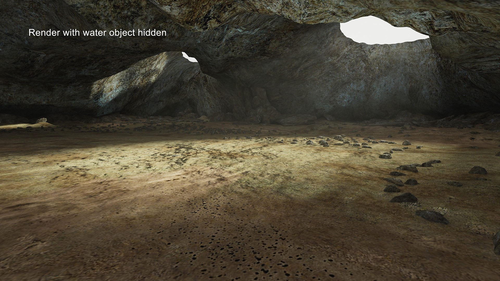 Cave Pond Complete Scene 3D - TurboSquid 2097891