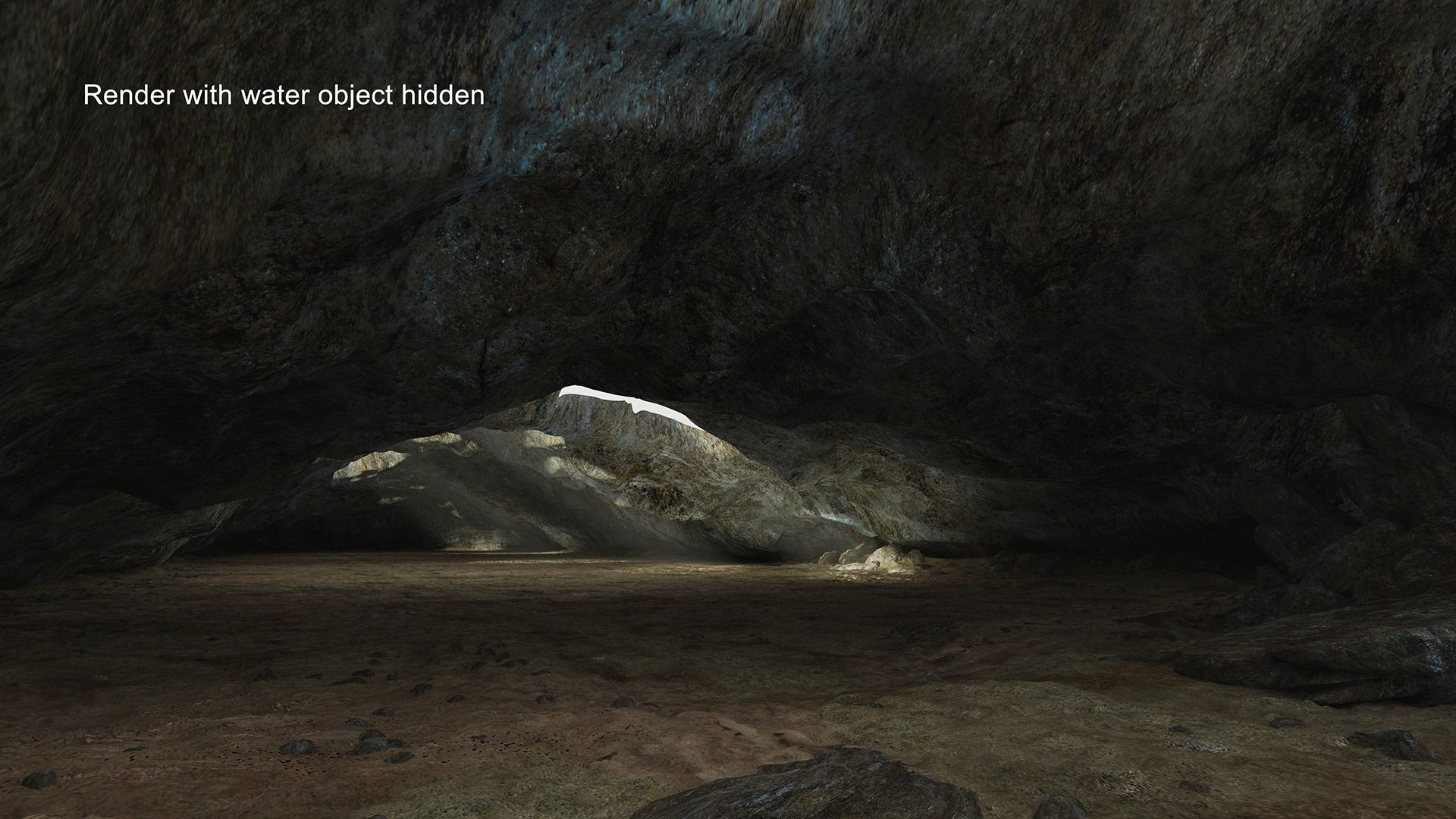 Cave Pond Complete Scene 3D - TurboSquid 2097891