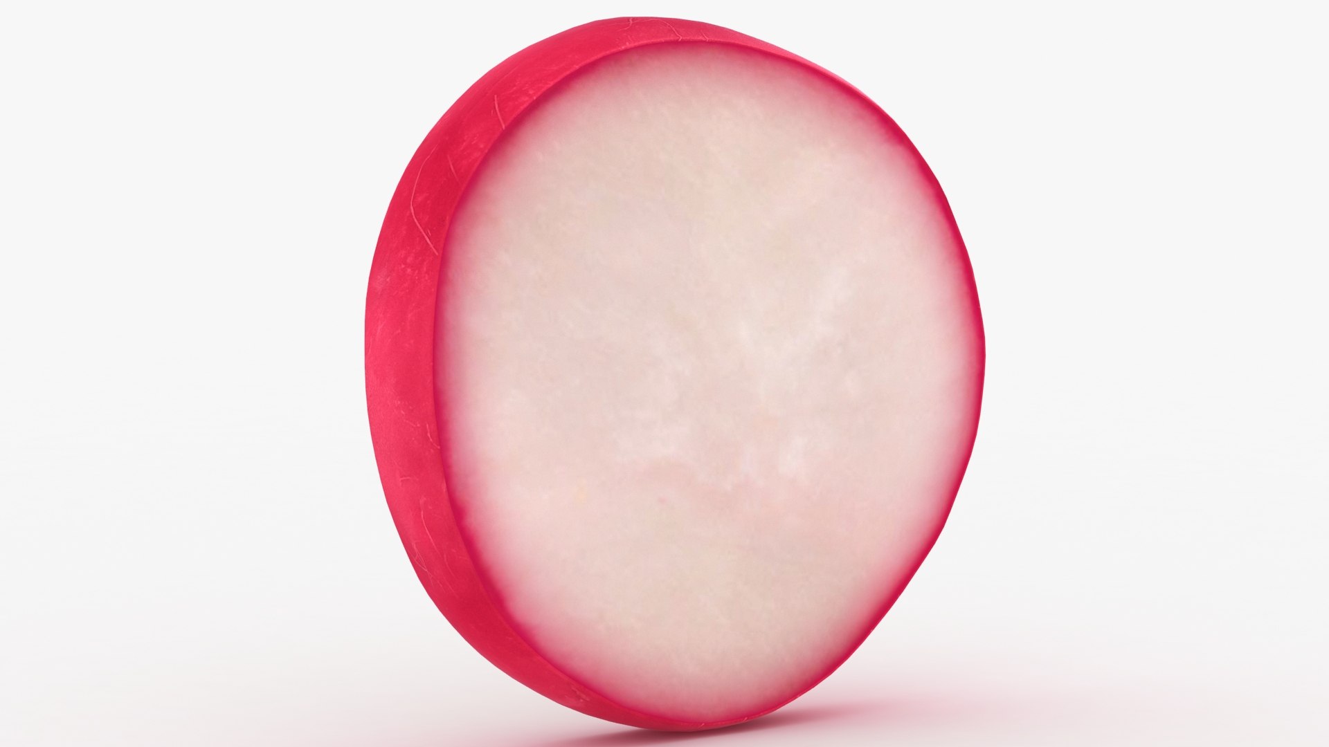Realistic Radish Slice 3D Model - TurboSquid 1523107